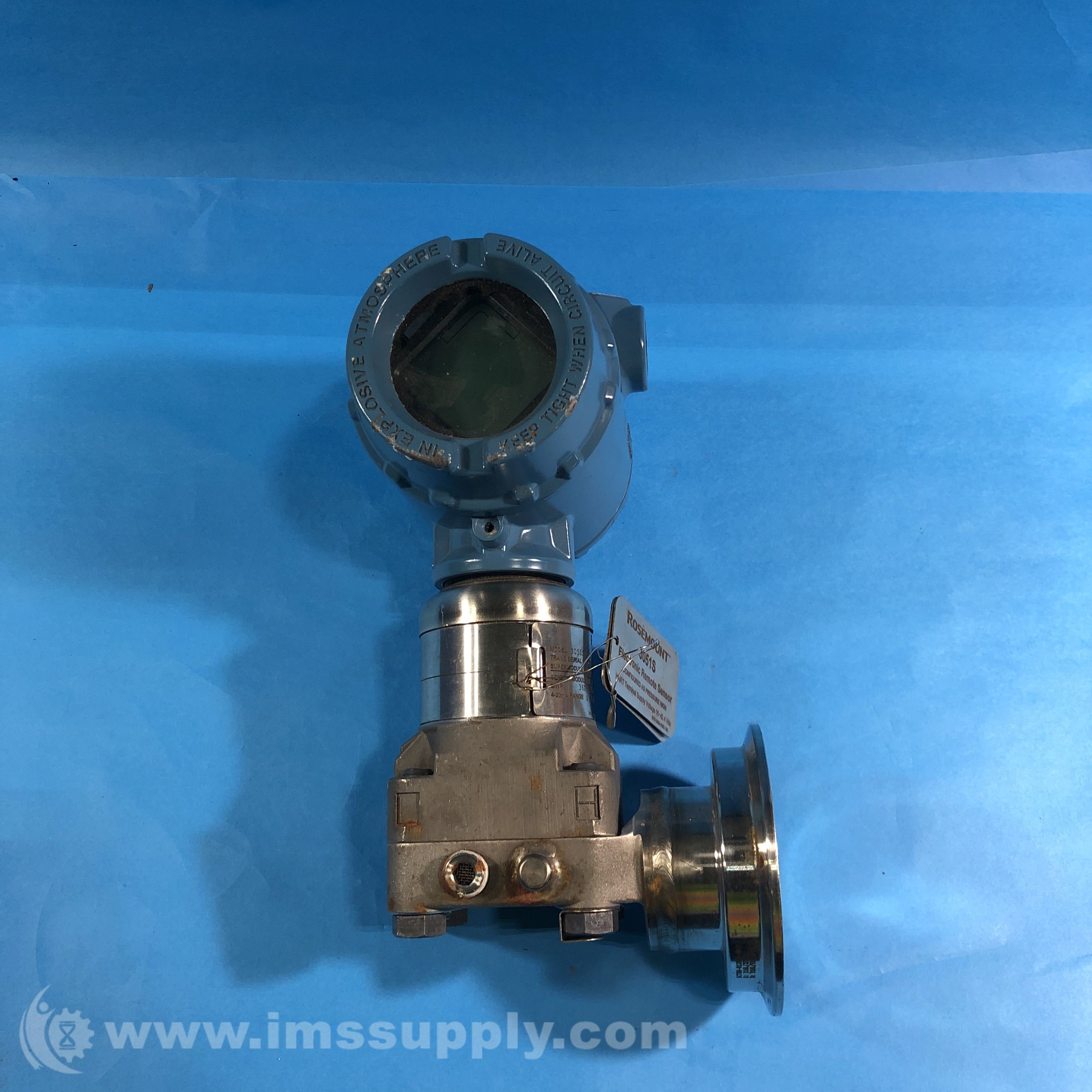 Rosemount 3051SAL1PG3AA1A1020NSC70LA00R02M5Q4Q8 Transmitter - IMS Supply