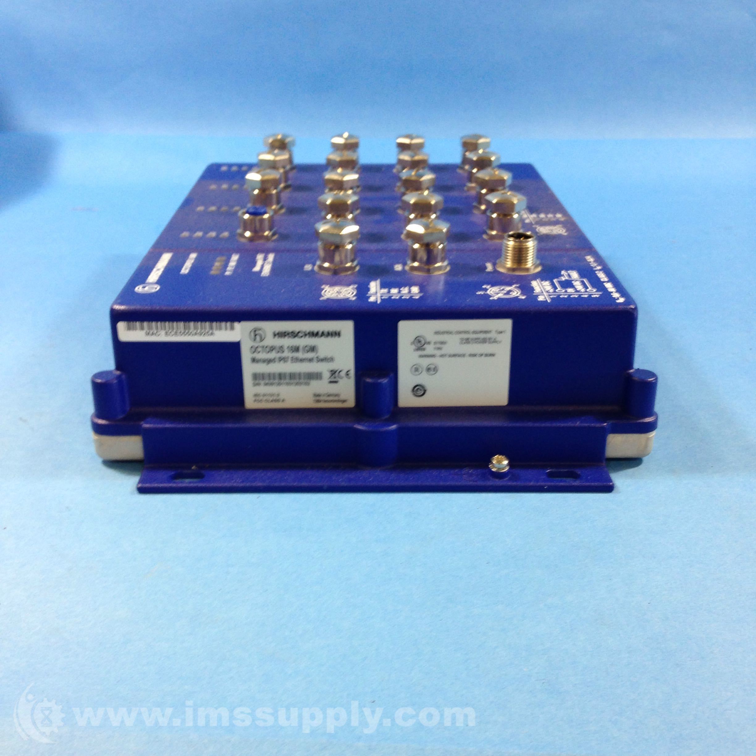 Hirschmann Octopus 16M Managed IP67 Ethernet Switch - IMS Supply