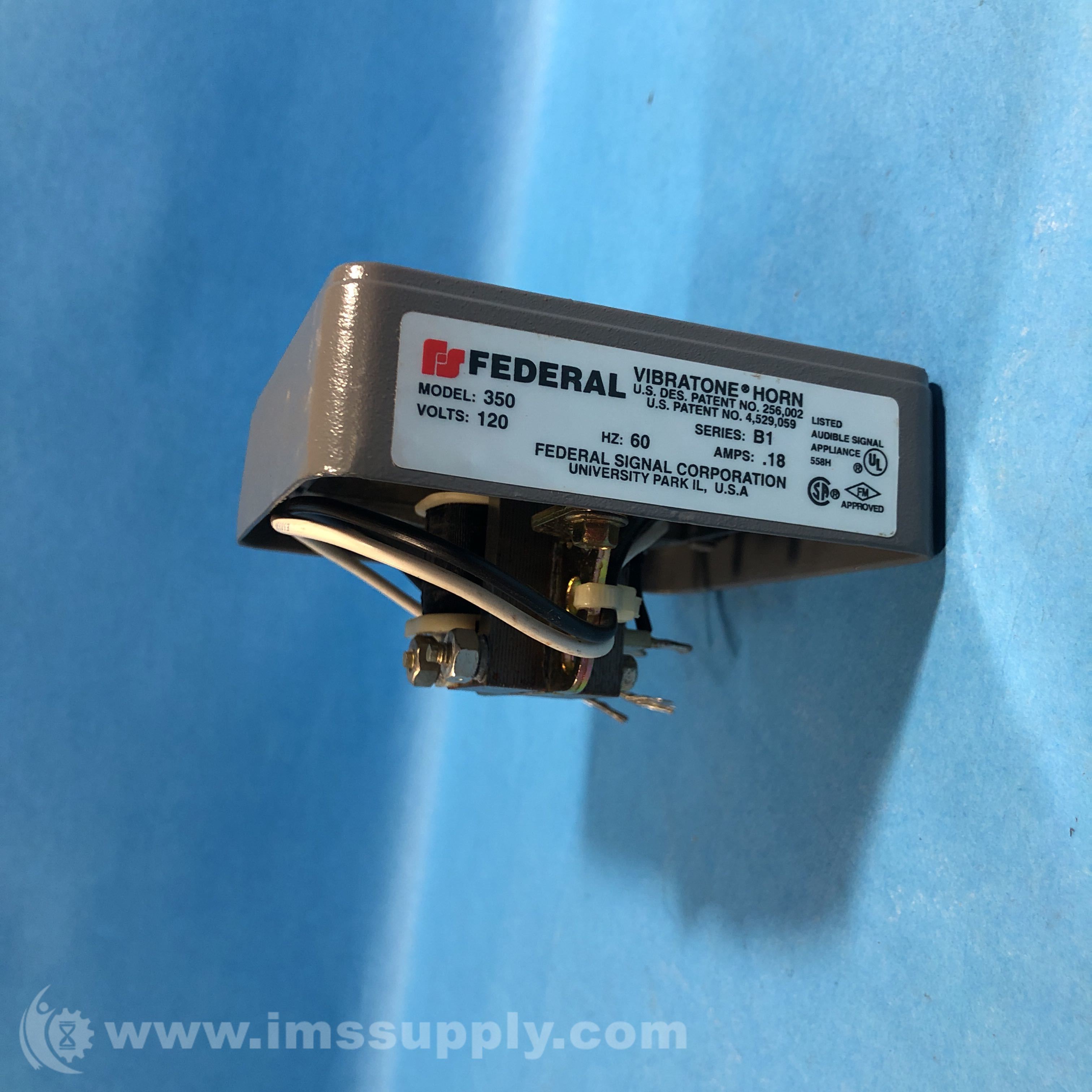 Federal Signal 350 Vibratone Horn - IMS Supply