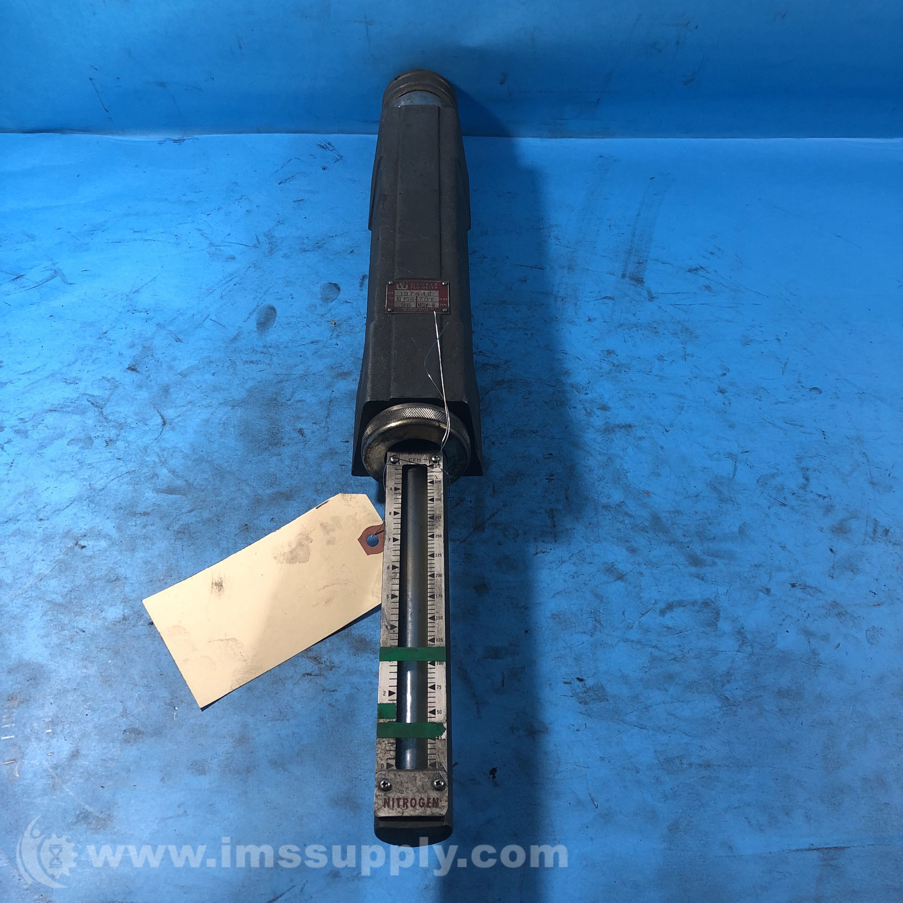 Waukee Engineering Co, Inc. 197448 Flo-Meter, 70°F, 10PSIG - IMS Supply