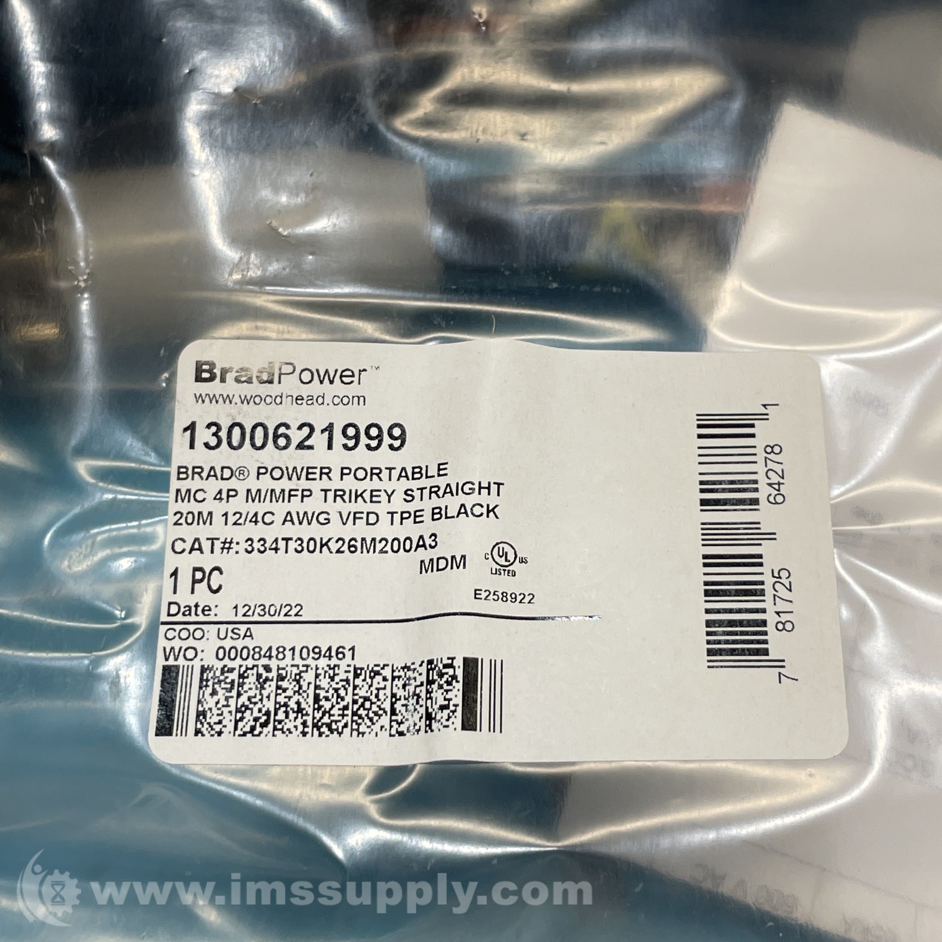 BradPower 334T30K26M200A3 - IMS Supply