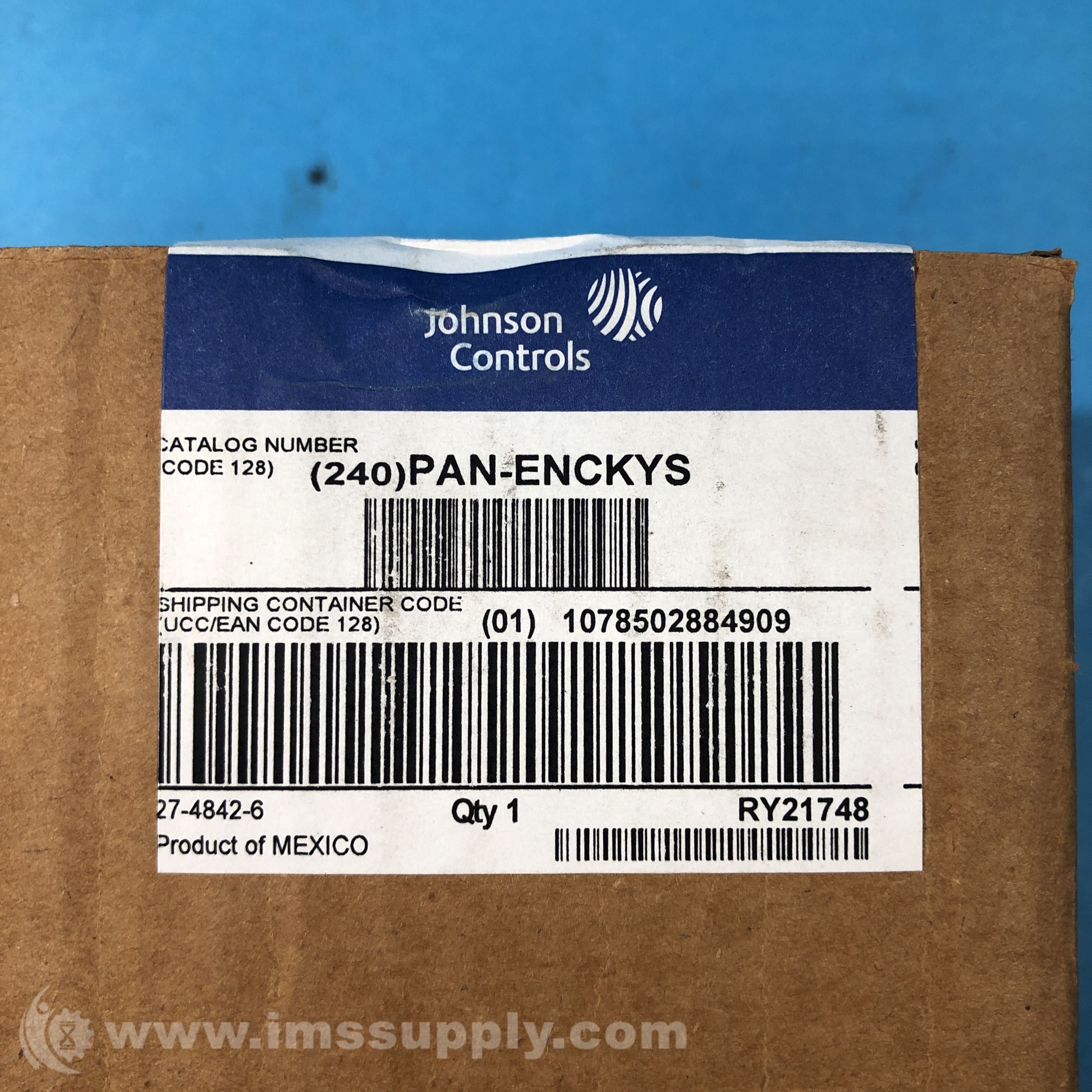 Johnson Controls PAN-ENCKYS Panel Keys (2); Enclosure Key Set - IMS Supply