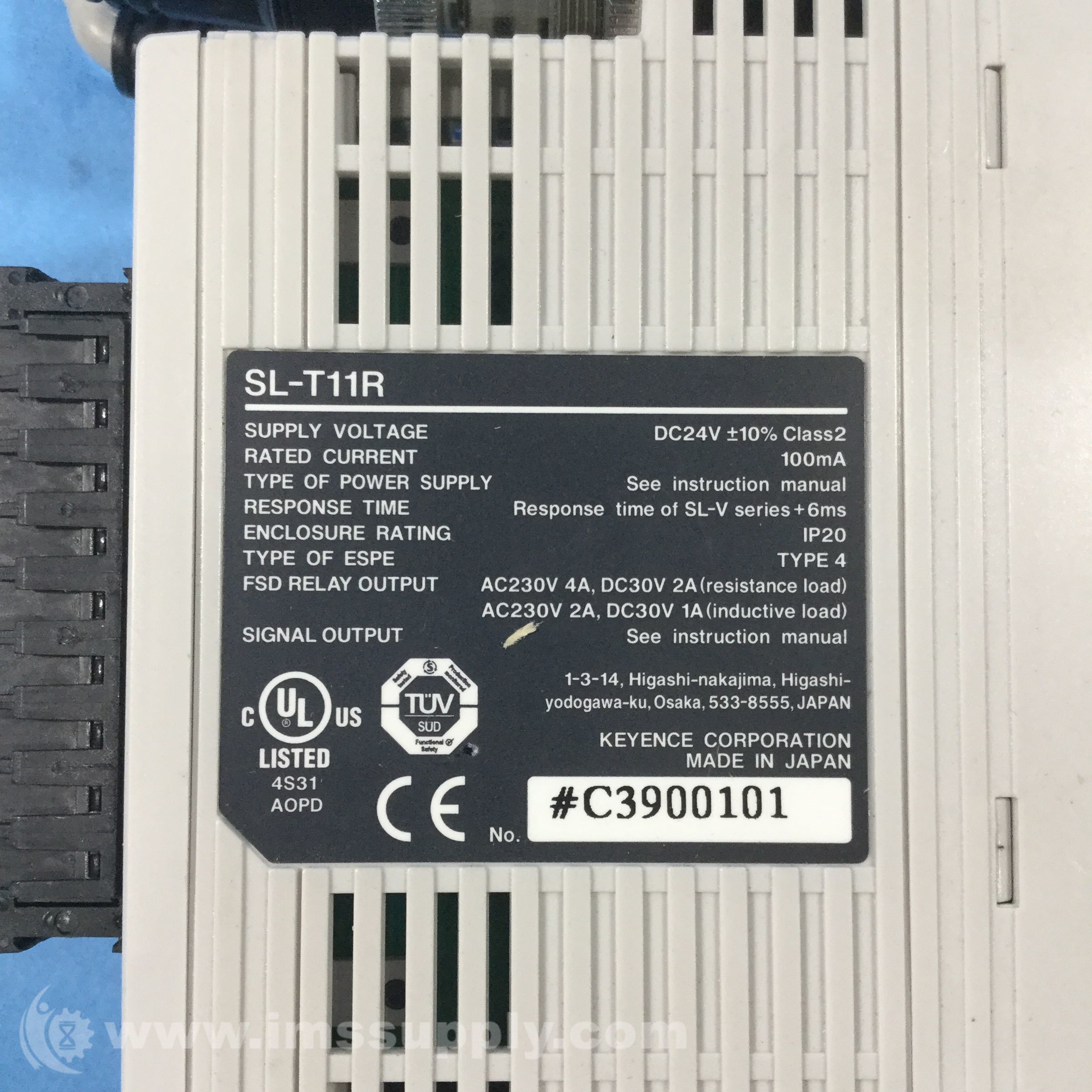 Keyence SL-T11R Relay Terminal - IMS Supply