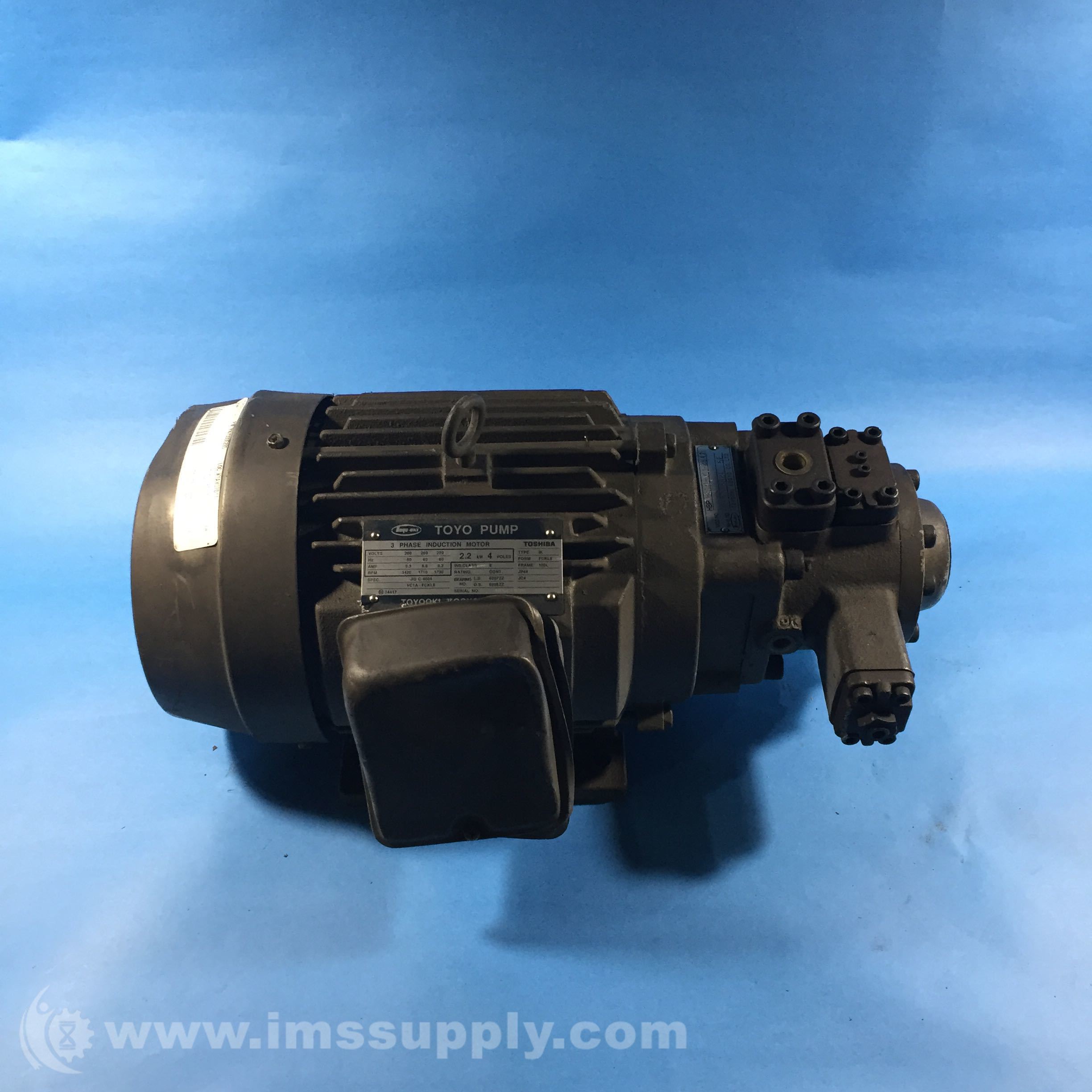 Toyooki Kogyo HBPV-8D4L-VC1-26A1-A Toyo Vane Pump - IMS Supply