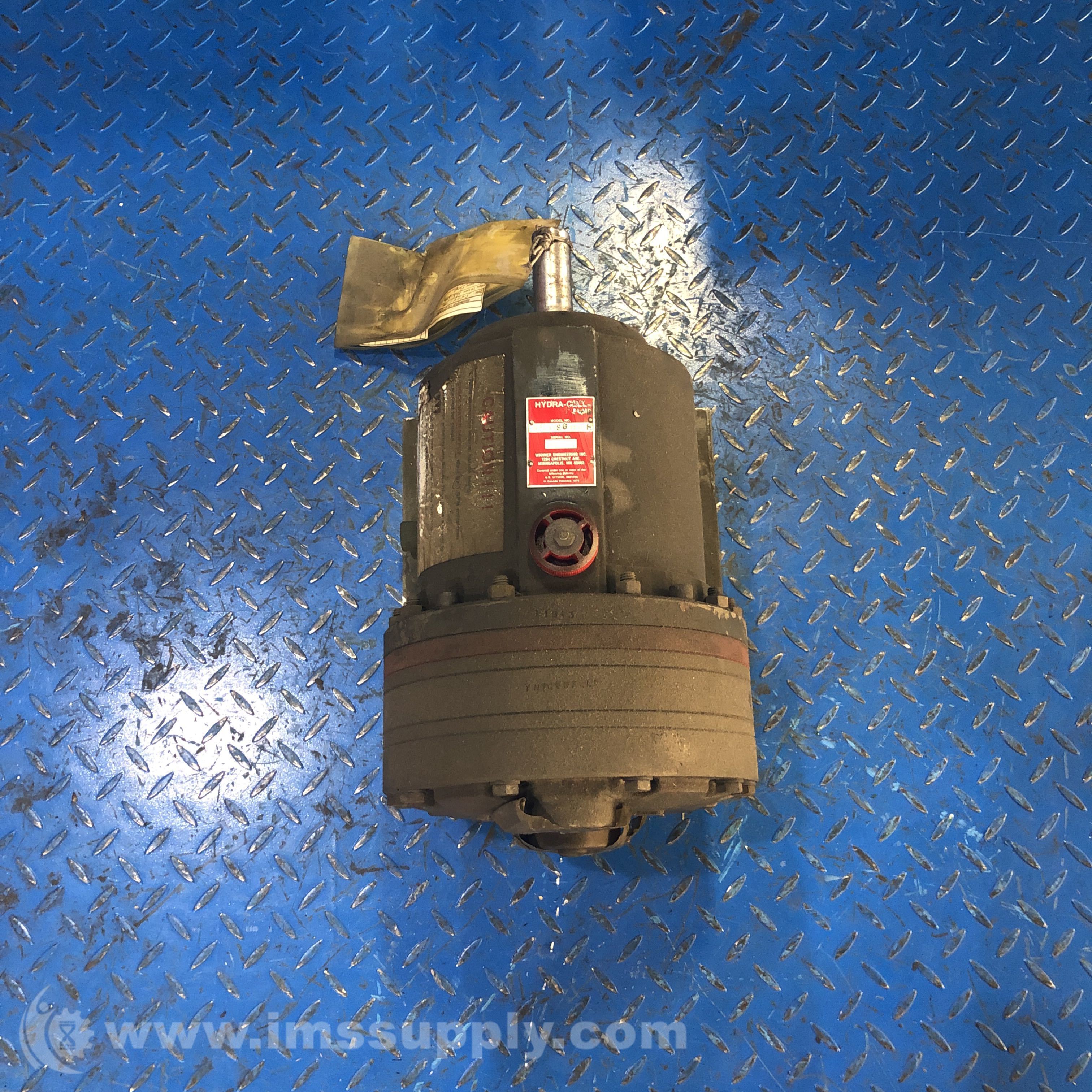 Wanner Engineering H25XFSGHFHCH Hydra-Cell Industrial Pump - IMS Supply