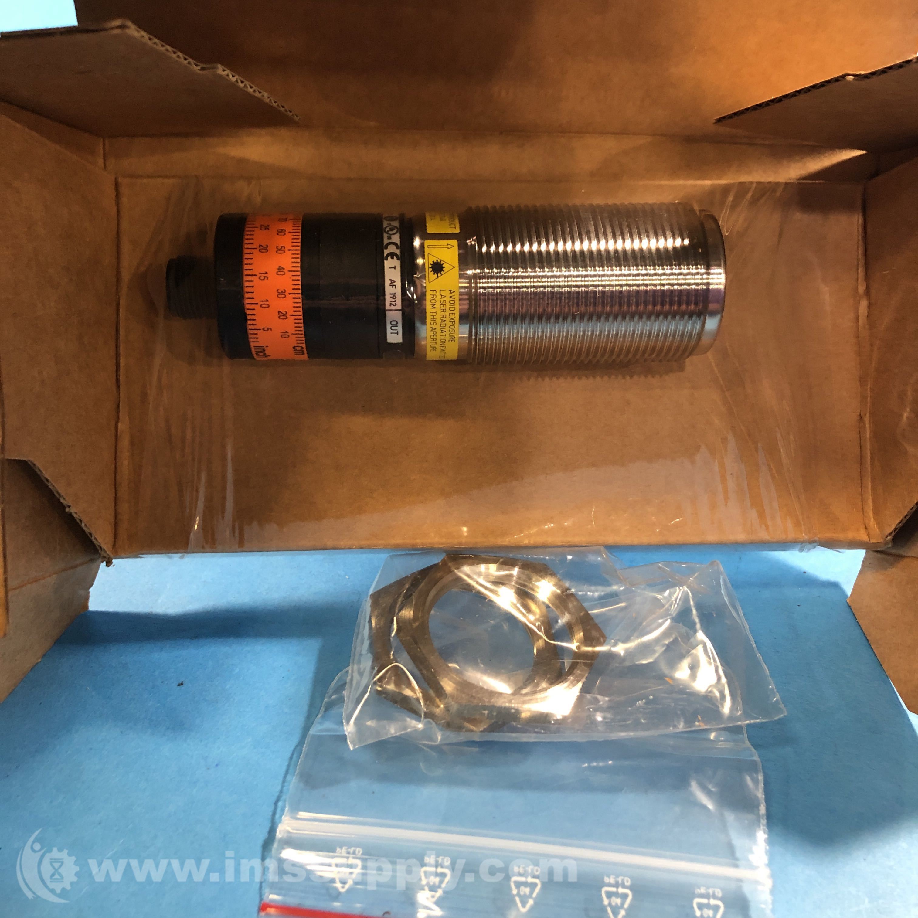 Ifm OID200 Sensor, M30 PE, Laser, 0.03-2m Range, 10-30VDC, PNP, M - IMS ...