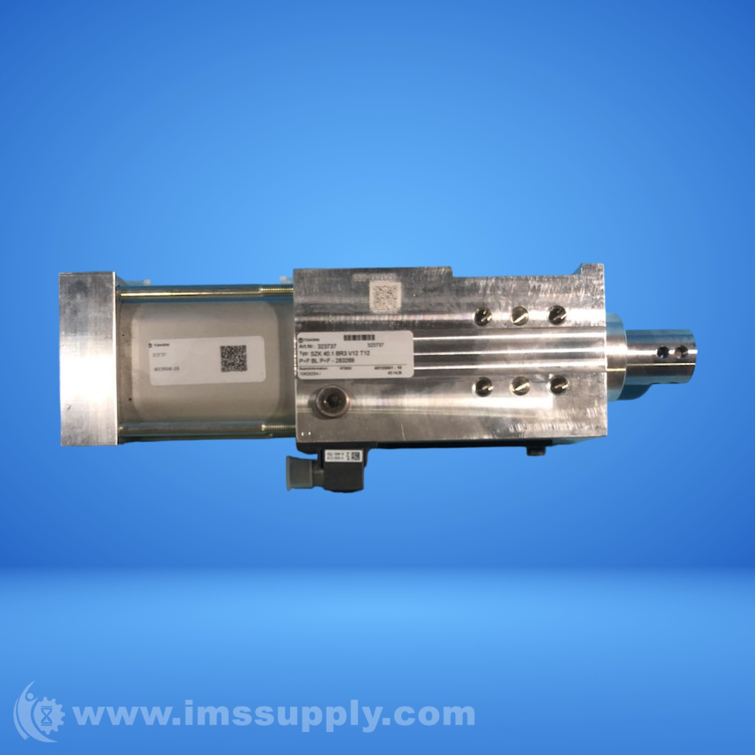 Tunkers SZK 40.1 BR3 V12 T12 60 Hub Pneumatic Cylinder - IMS Supply