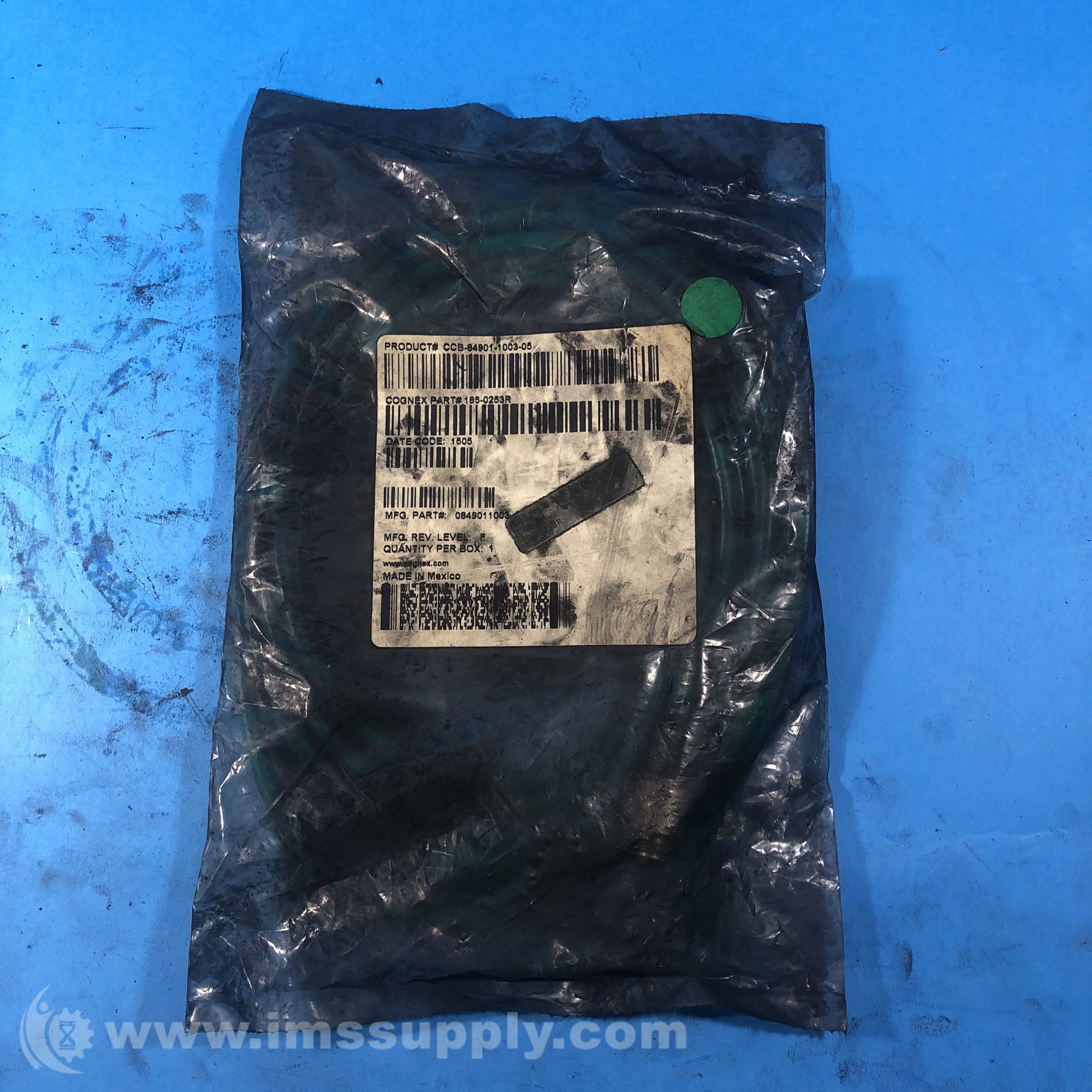 Cognex 185-0253R 15 FT Ethernet Cable - IMS Supply