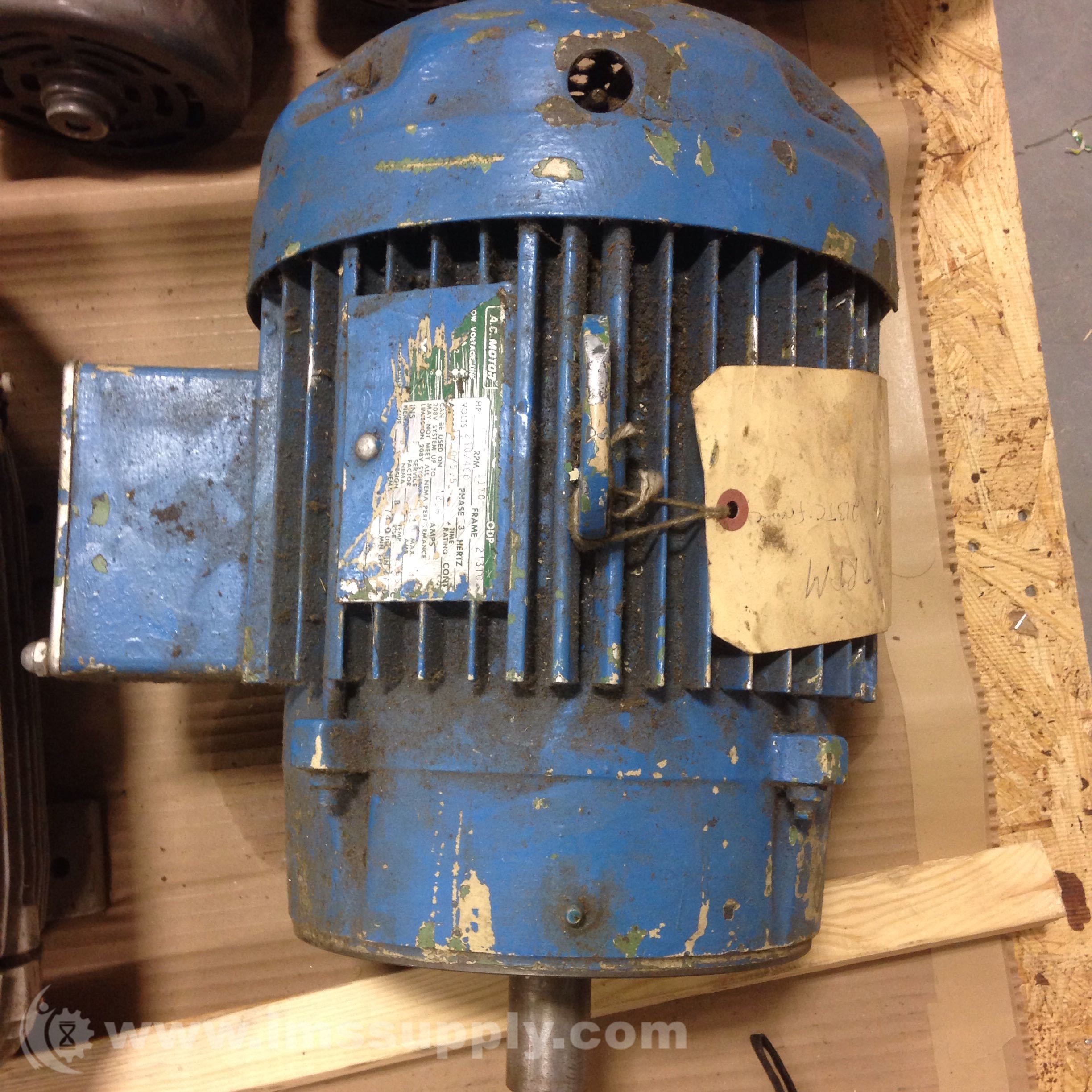 Baldor 213TC Frame 3HP 1170RPM 3PH Motor - IMS Supply