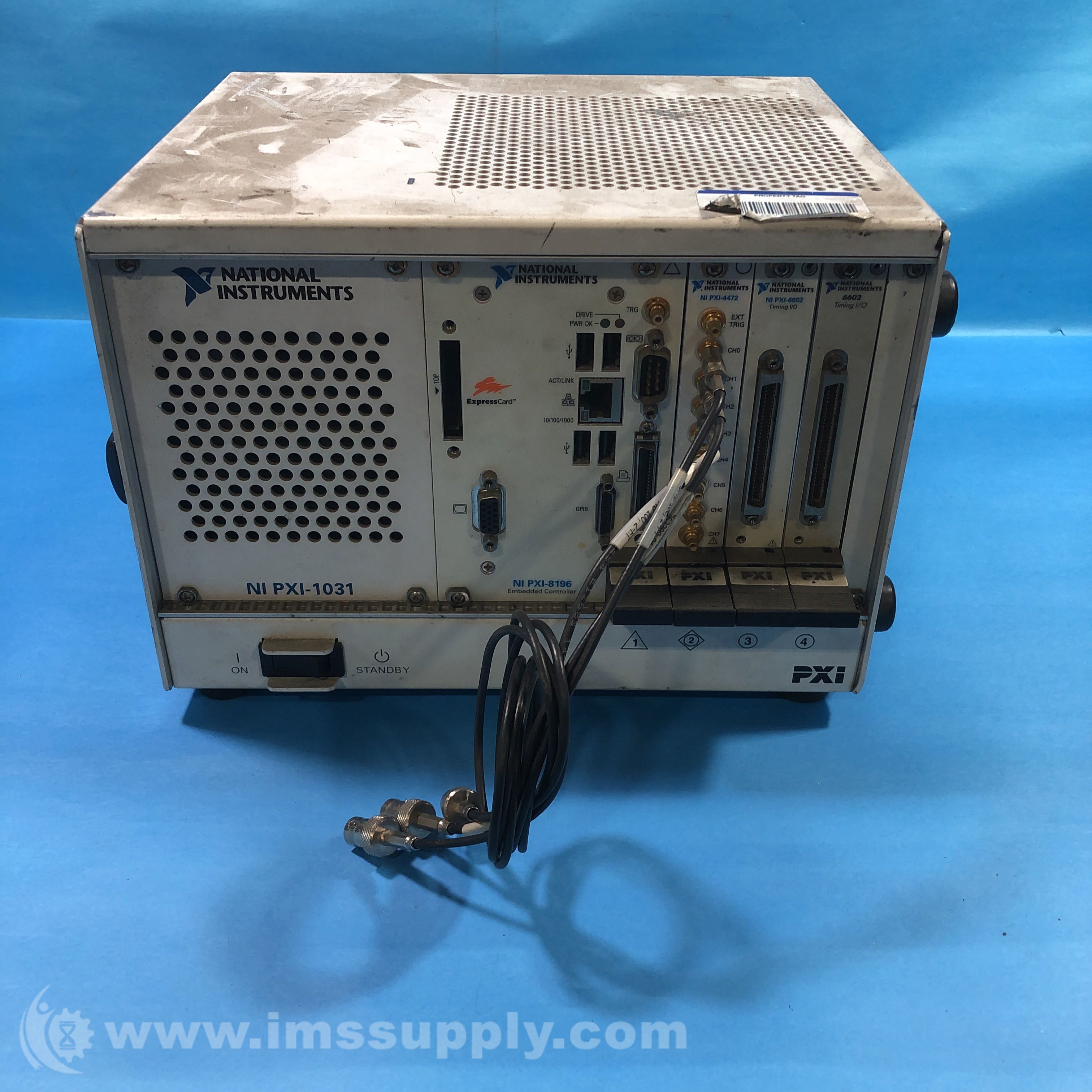 National Instruments PXI-10314-Slot, Universal AC PXI Chassis - IMS Supply