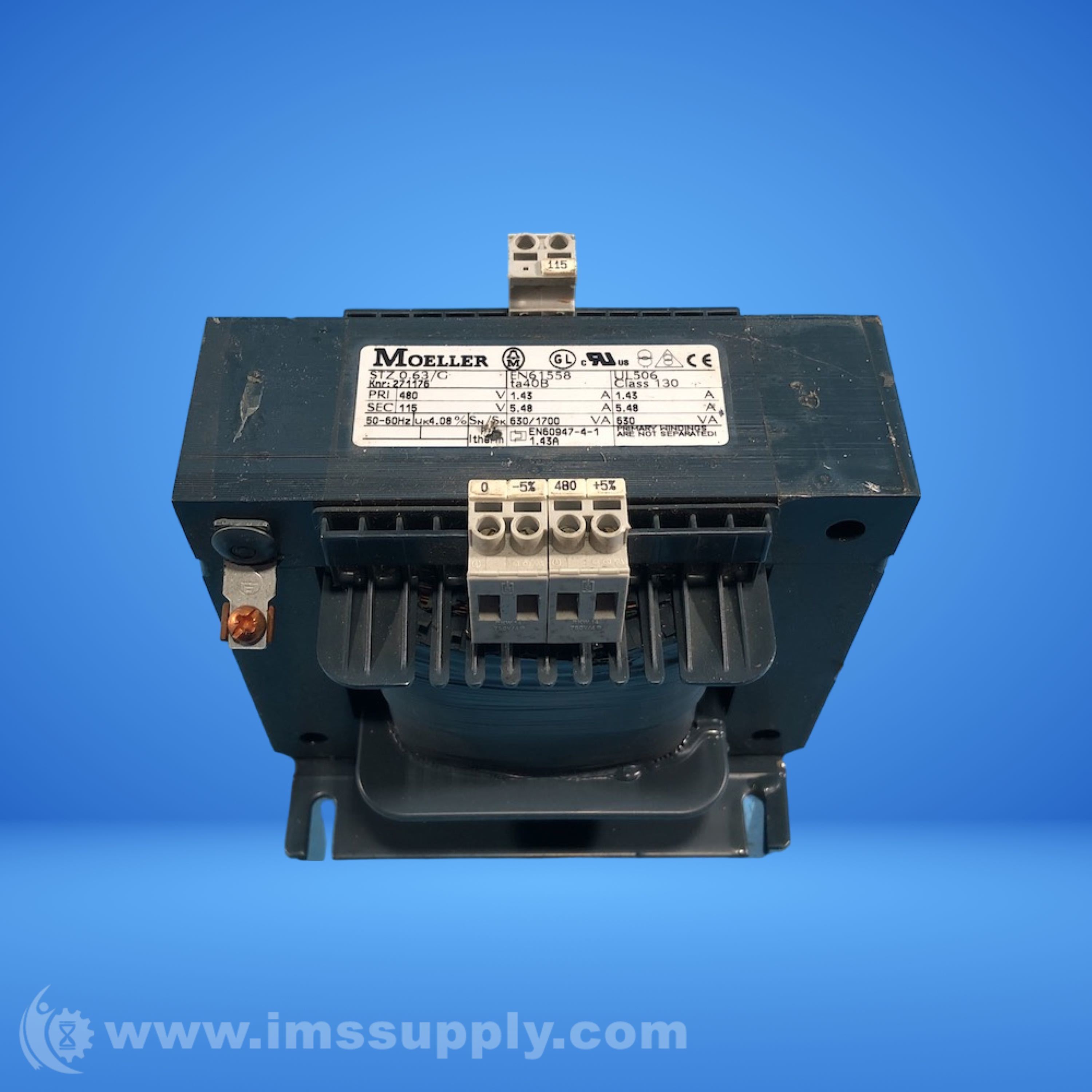 Moeller Electric EN61558 Transformer 1200v - IMS Supply