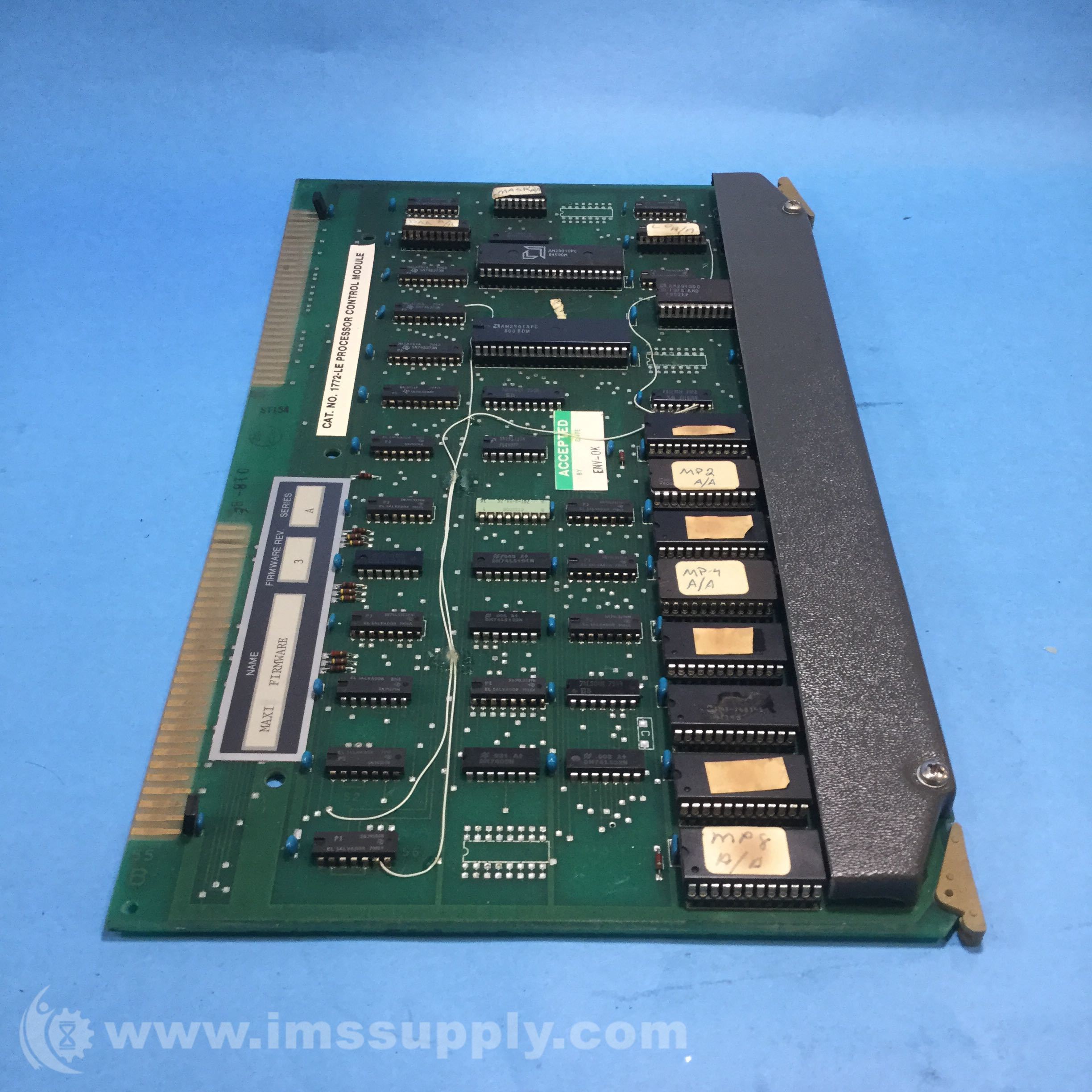 Allen Bradley 1772-LE Processor Control Module - IMS Supply