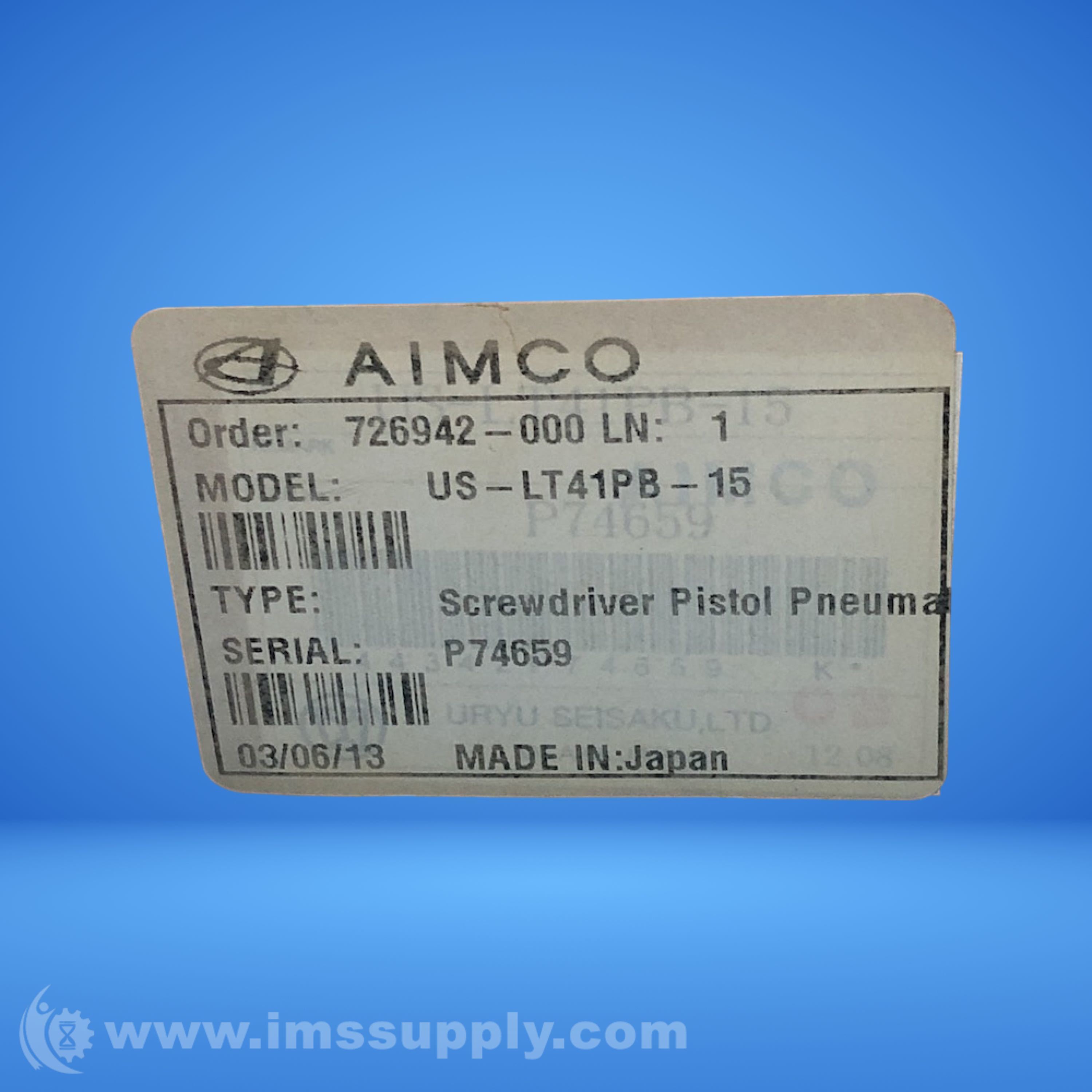 URYU US-LT41PB-15 - IMS Supply