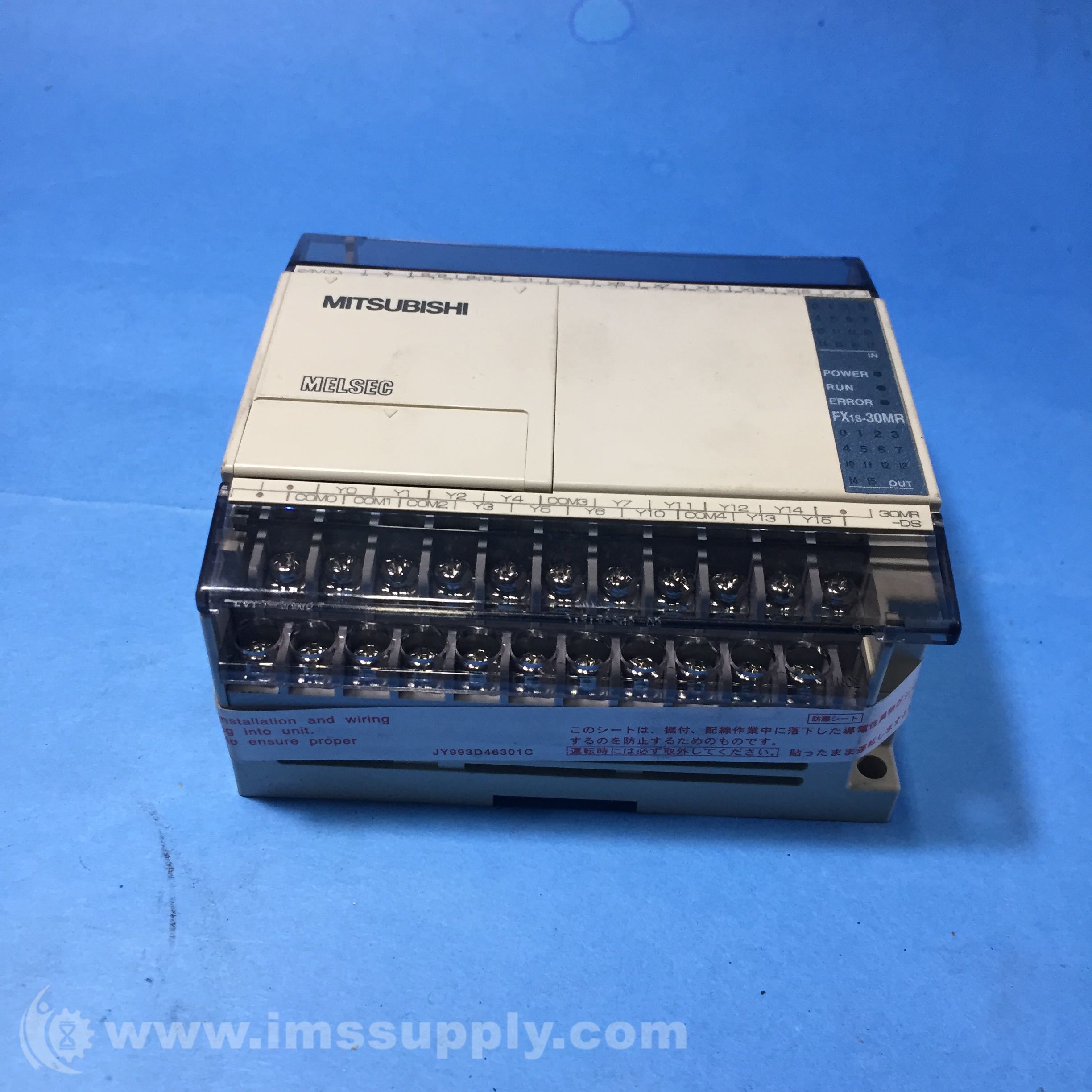 Mitsubishi FX1S-30MR-DS CPU Computer Interface - IMS Supply