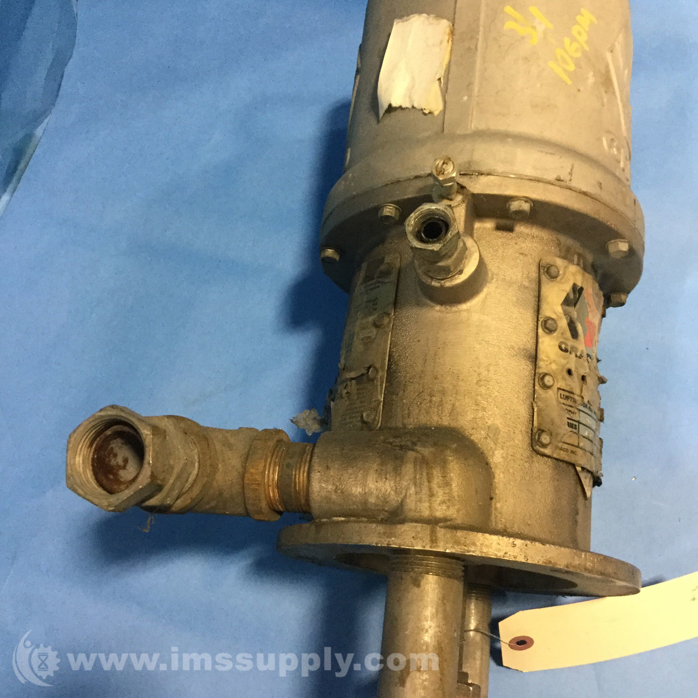 Graco 210-007 180PSI Pneumatic Drum Pump - IMS Supply