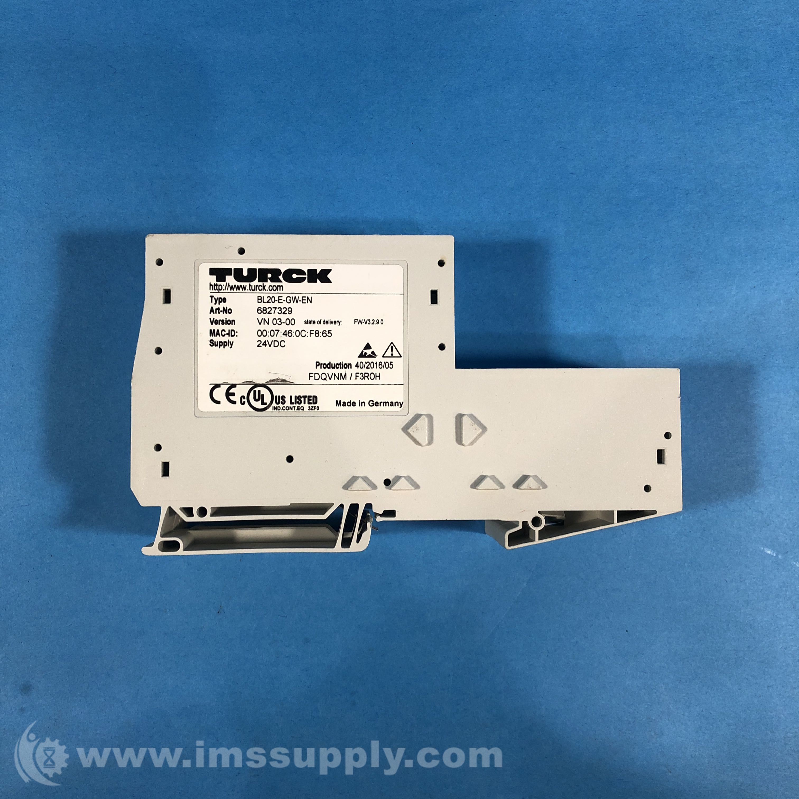 Turck BL20-E-GW-EN Gateway - IMS Supply