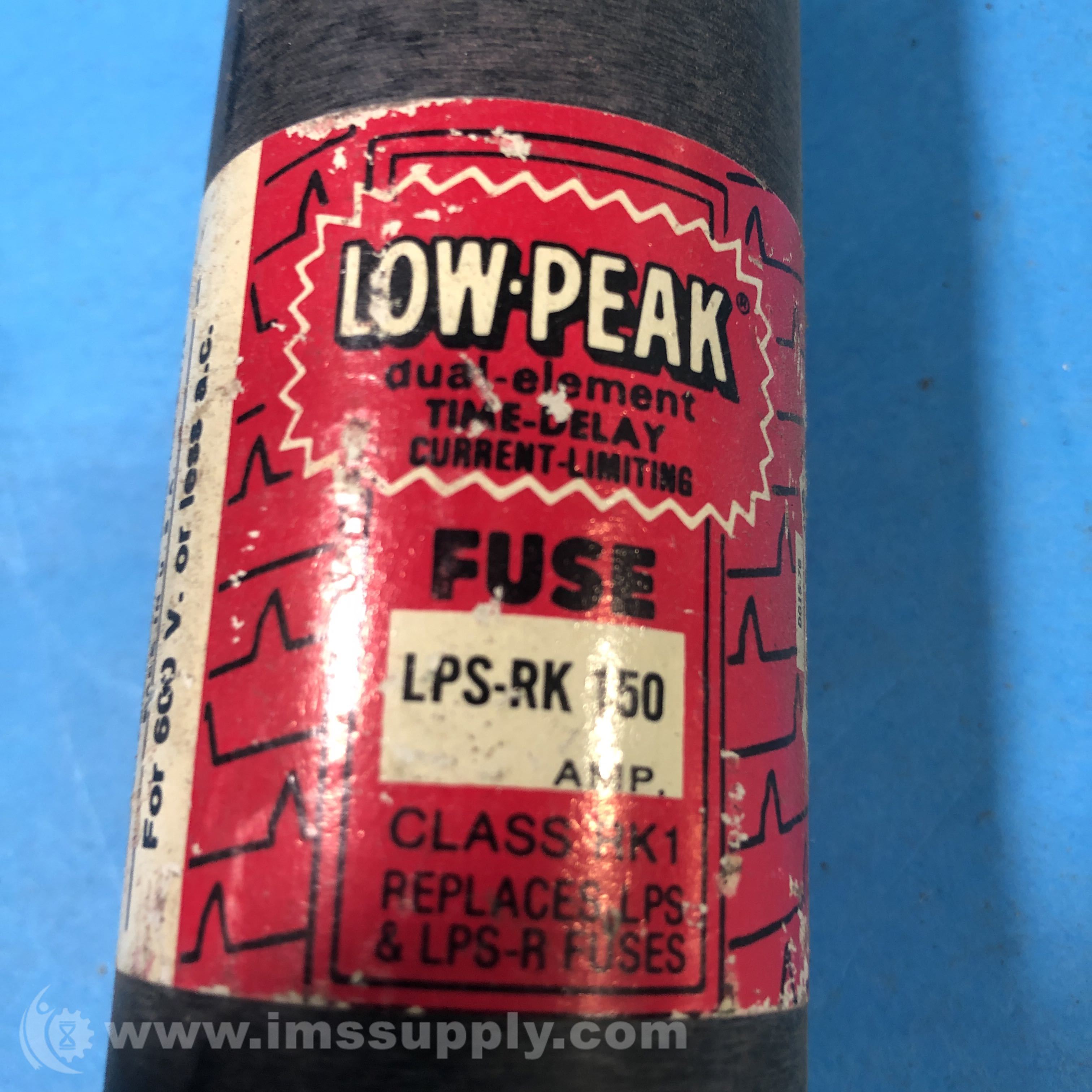 Bussmann LPS-RK-150 Fuse, Time Delay, 150A 600V - IMS Supply