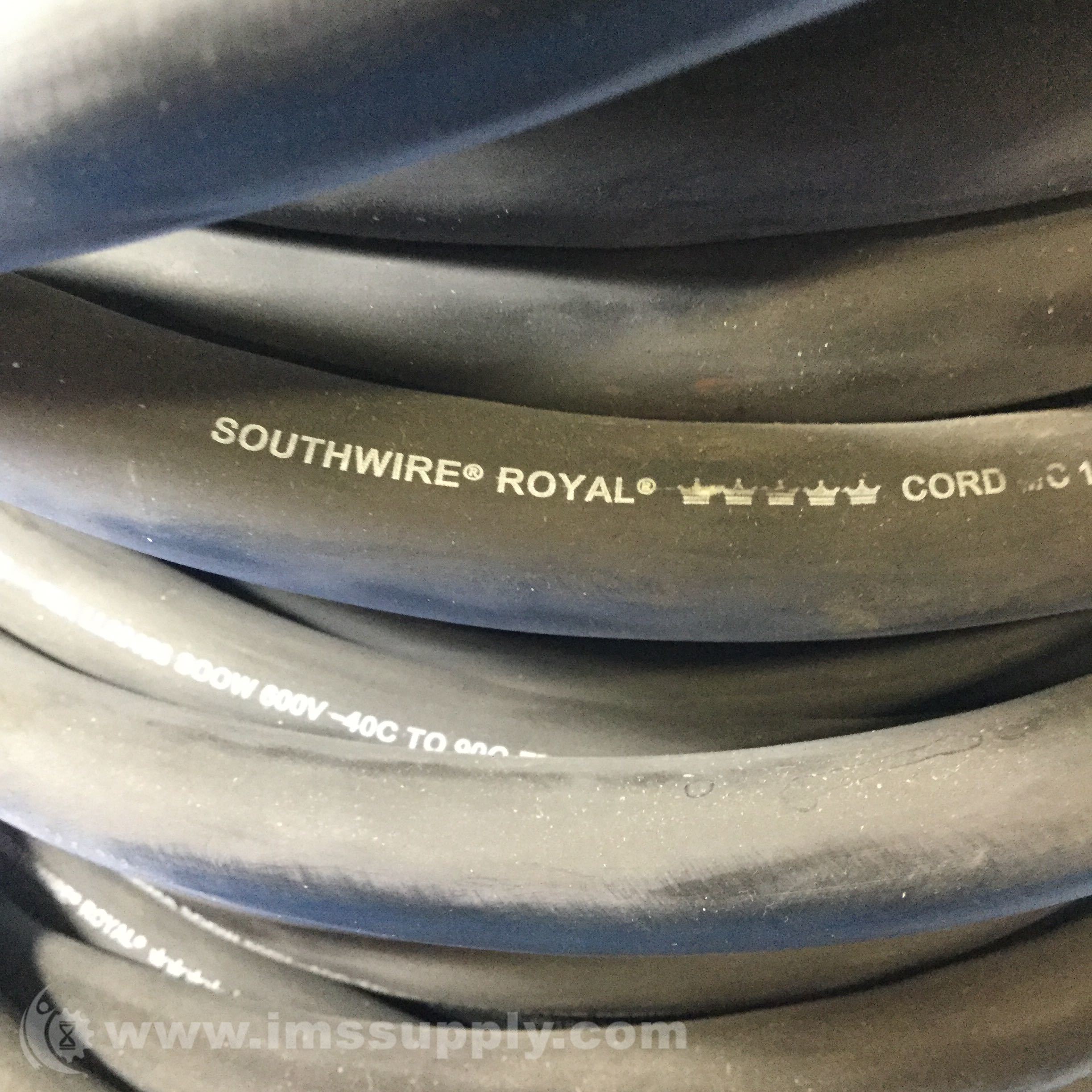 Southwire E46194 600V SOOW Water Resistant Flex Cable Cord - IMS Supply