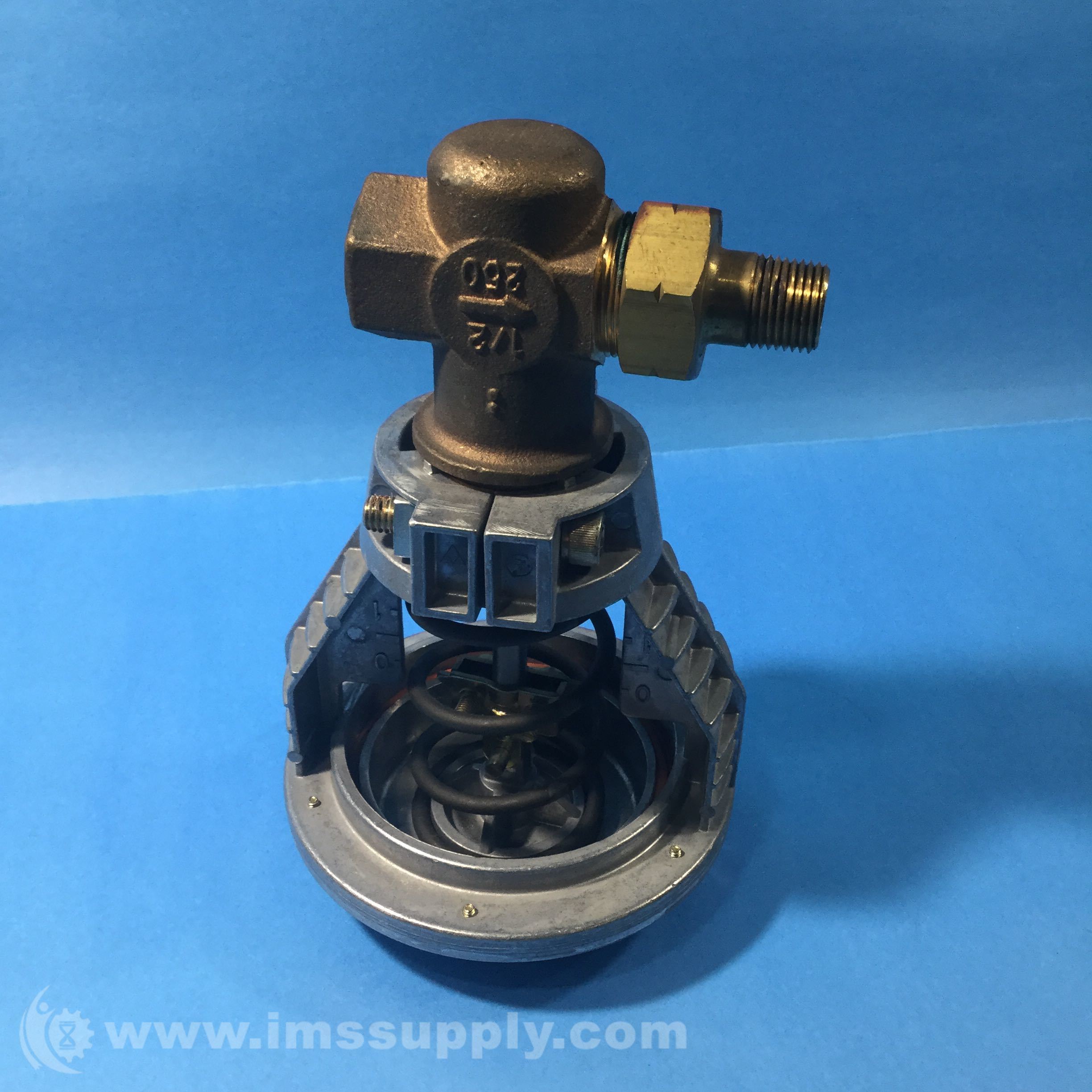 Landis & Staefa 599-03272 Pneumatic Actuated Brass Plug Valve - IMS Supply