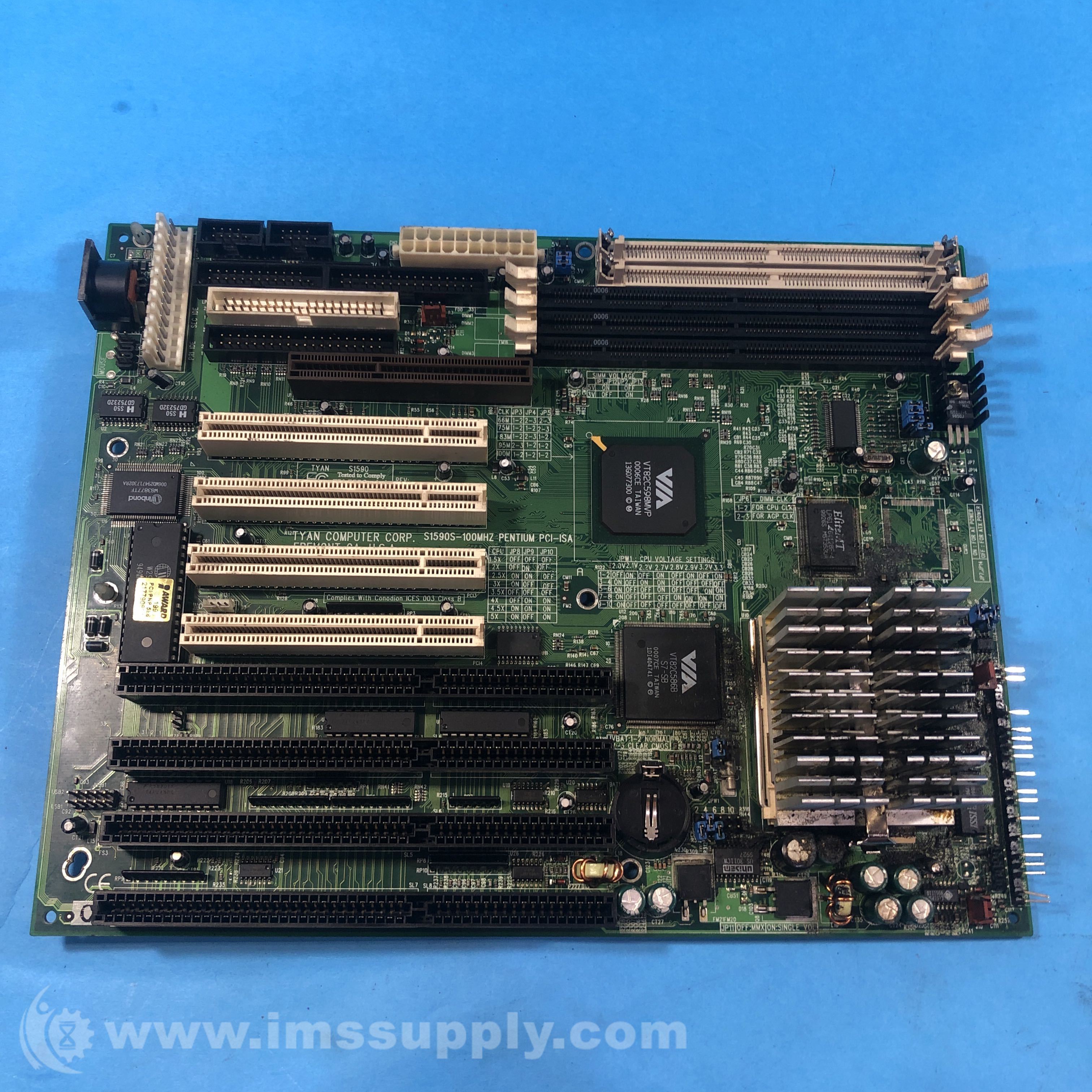 Tyan Computer Corporation S1590S-100MHZ Motherboard Socket - IMS Supply