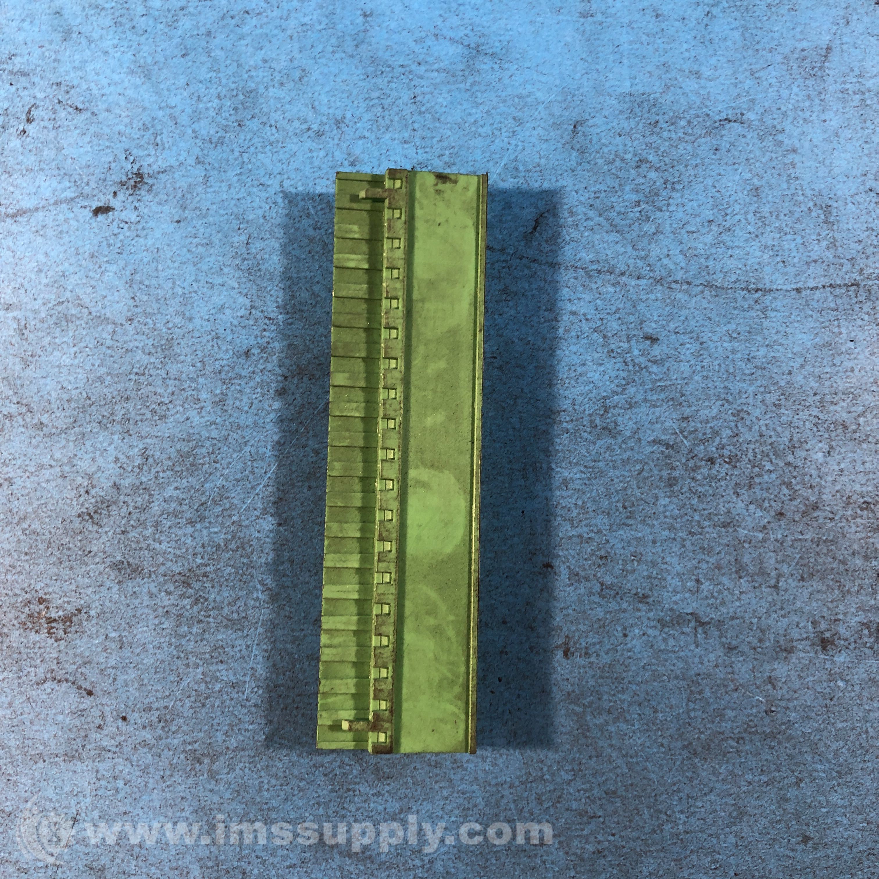 Phoenix Contact 19 Position Green Terminal Block - IMS Supply