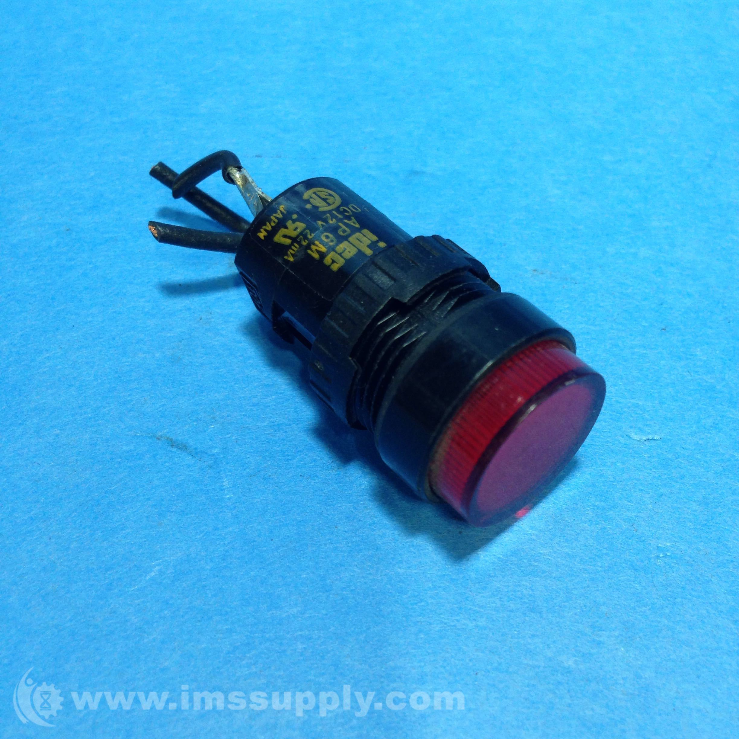 Idec AP6M AP6 Series Miniature Pilot Light - IMS Supply