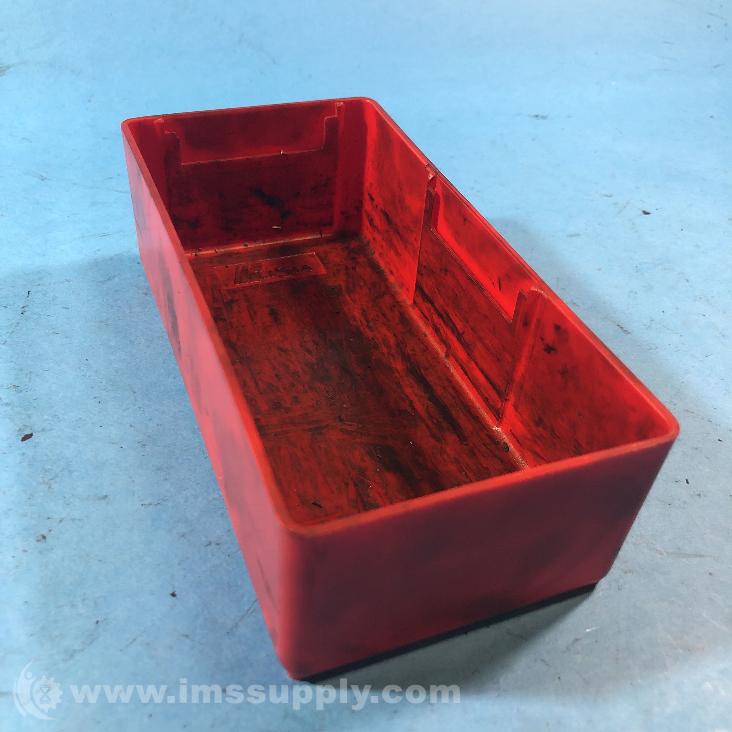 Lista PB-6AS Color Red Storage Bin - IMS Supply