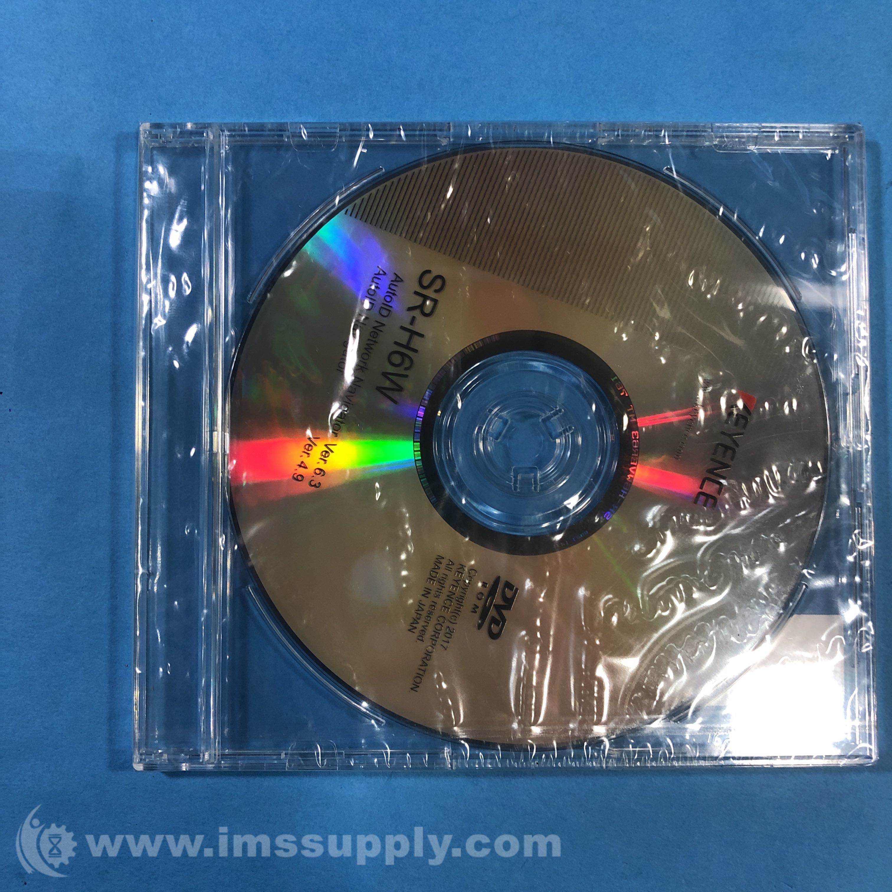 Keyence SR-H6W AutoID Network Navigator CD Ver. 6.3 - IMS Supply