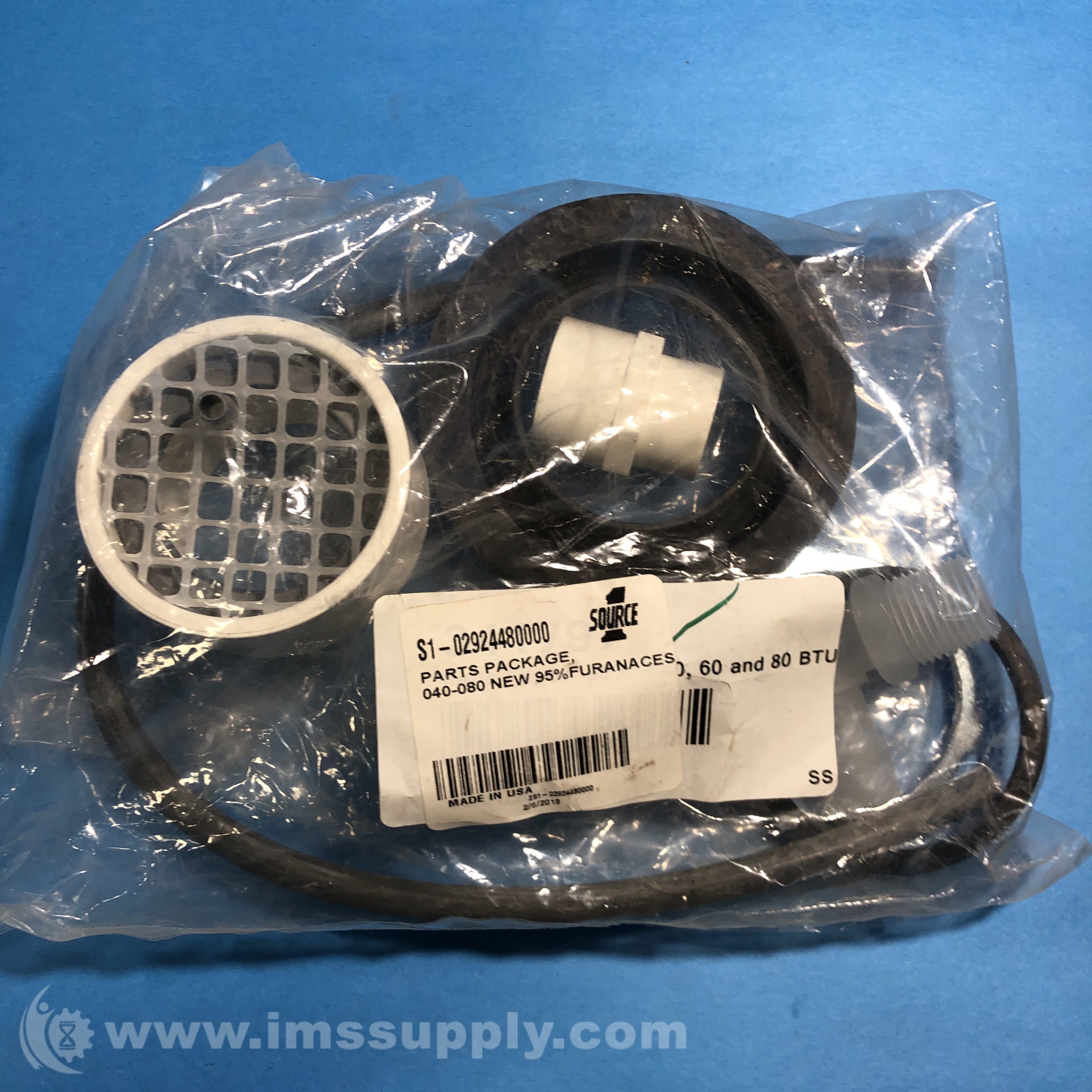 Source 1 S1-02924480000 Hardware Kit Parts Bag for Furnace - IMS Supply