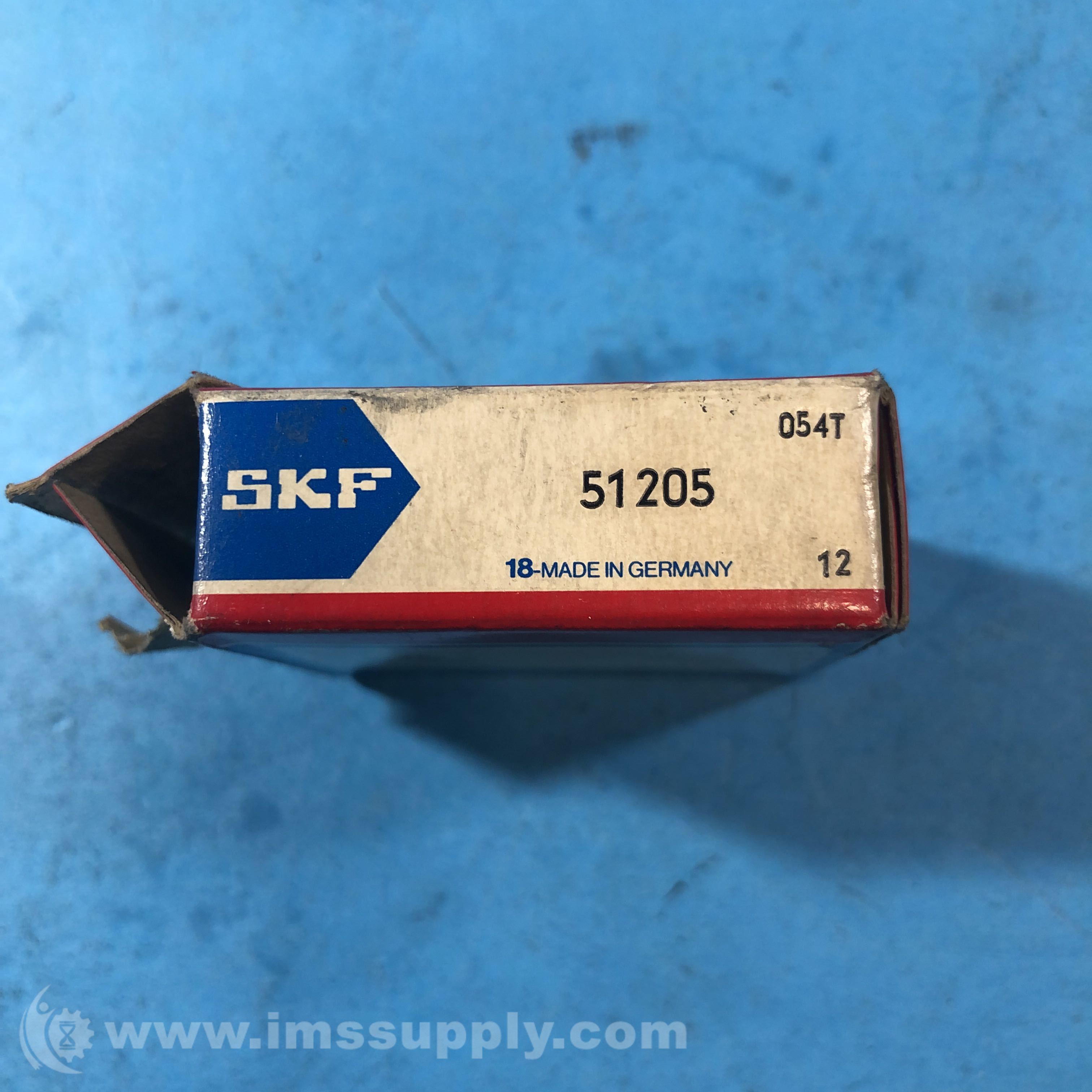 SKF 51205 Ball Thrust Bearing - Single-Direction - IMS Supply