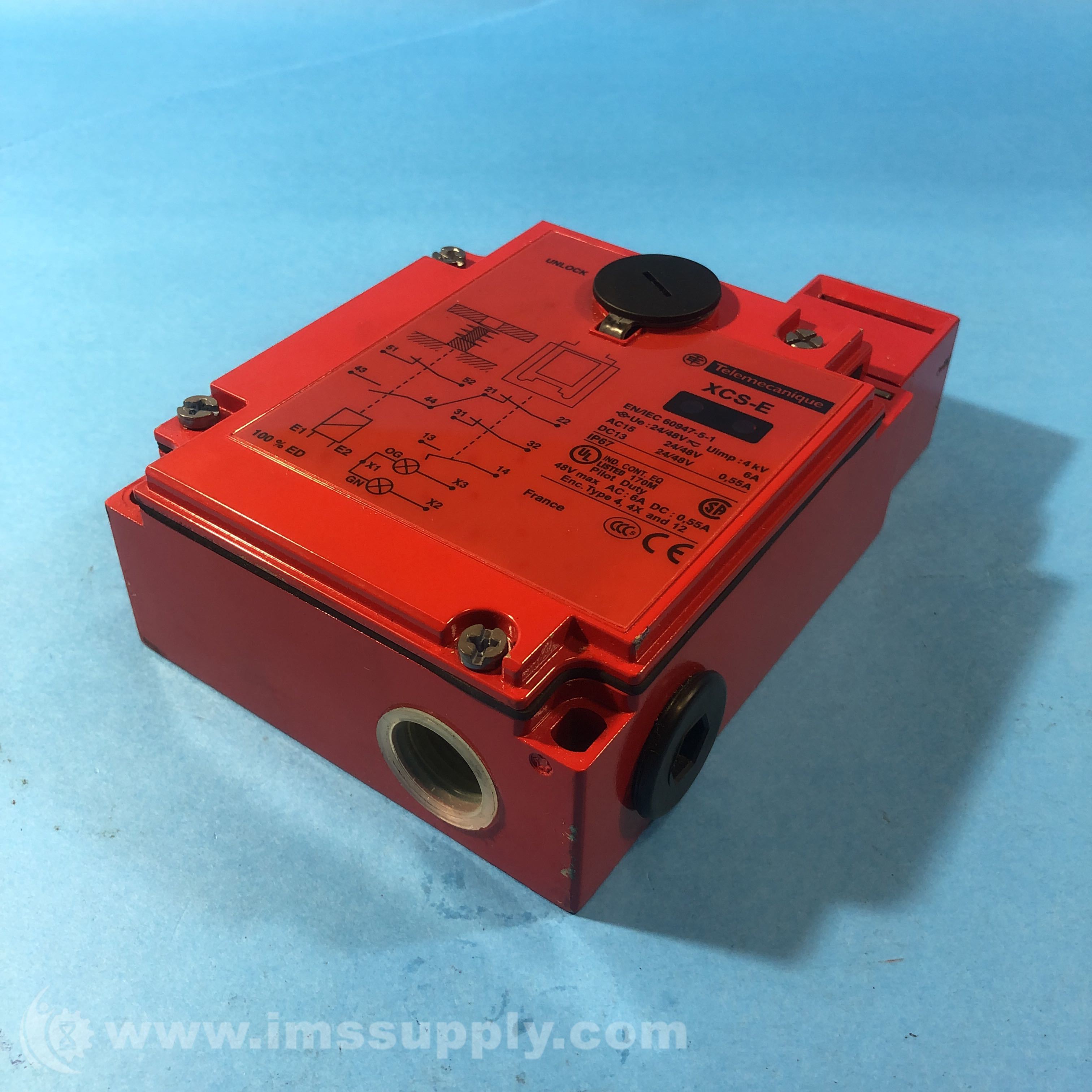 Telemecanique XCS-E Solenoid Interlock Switch - IMS Supply