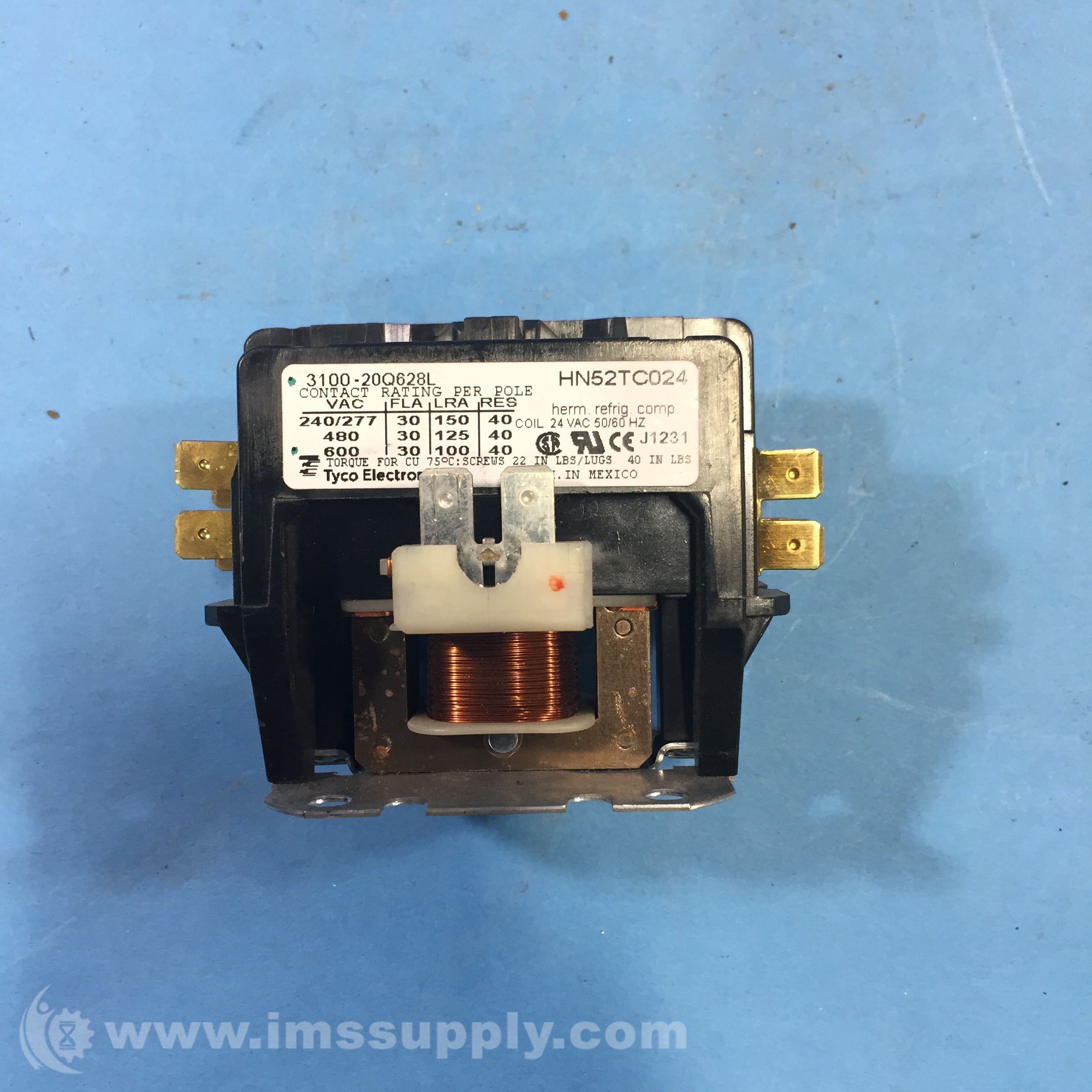 Tyco Electronics HN52TC024 Condenser Contactor - IMS Supply