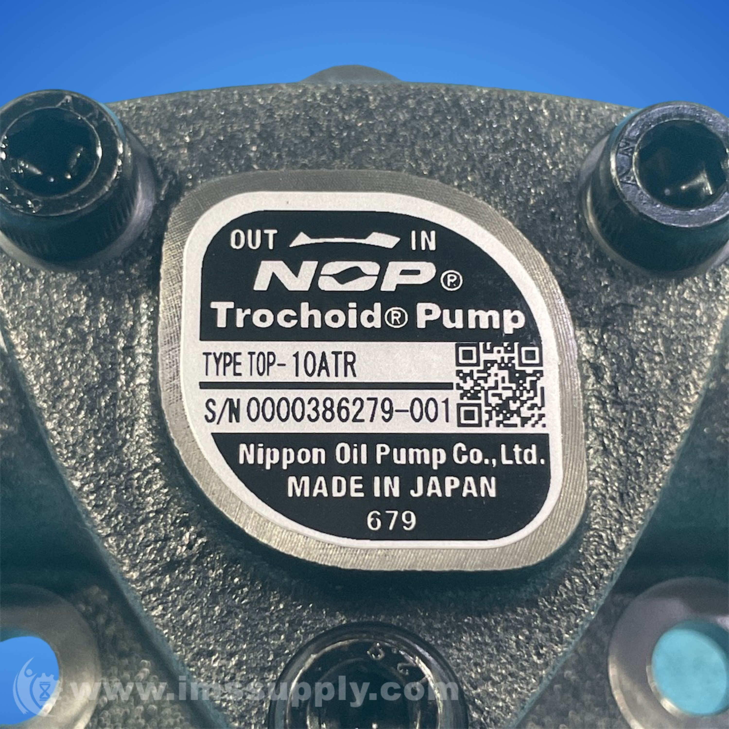 NOP TOP-10ATR Trochoid Pump - IMS Supply