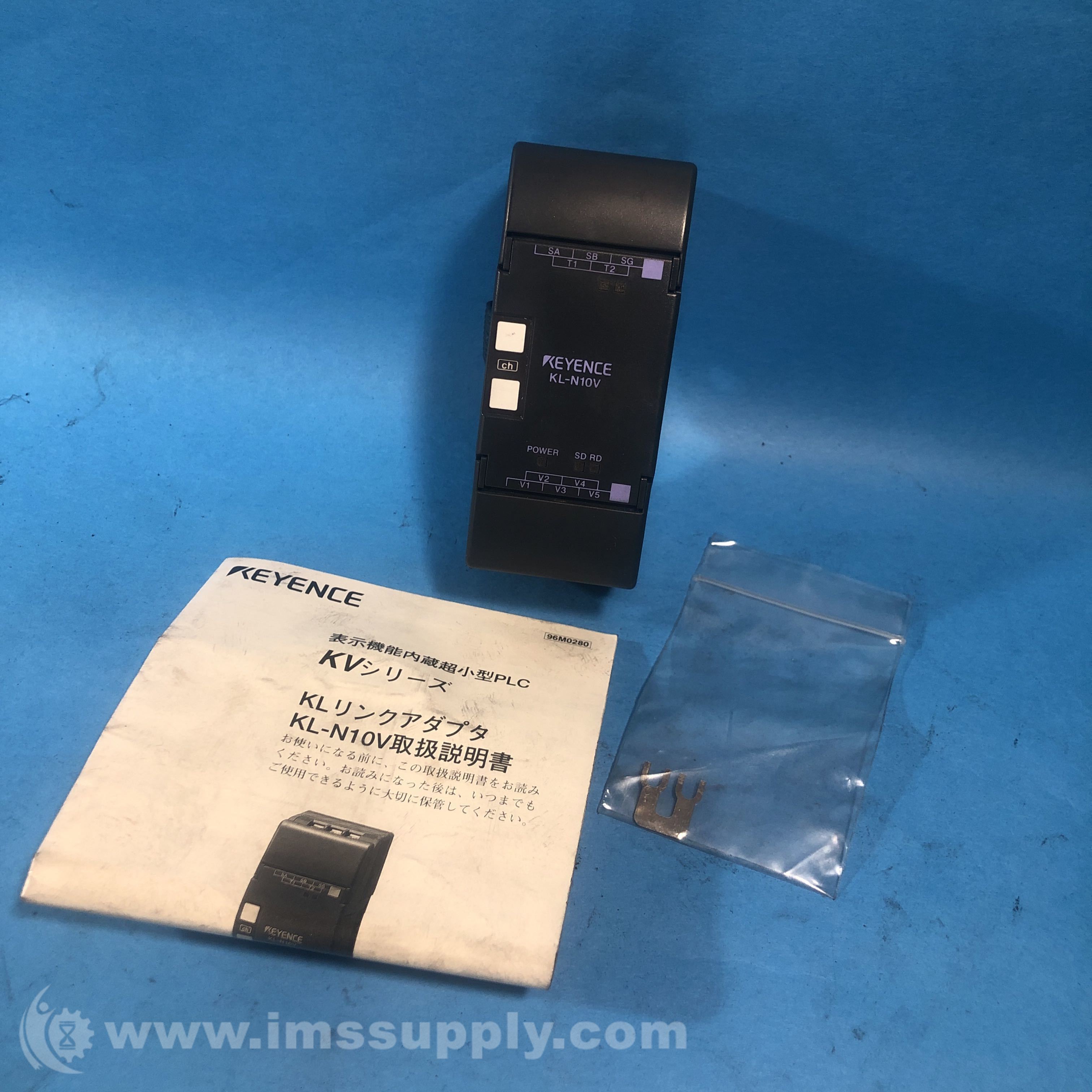 Keyence KL-N10V Small Expansion KL Link Adapter - IMS Supply