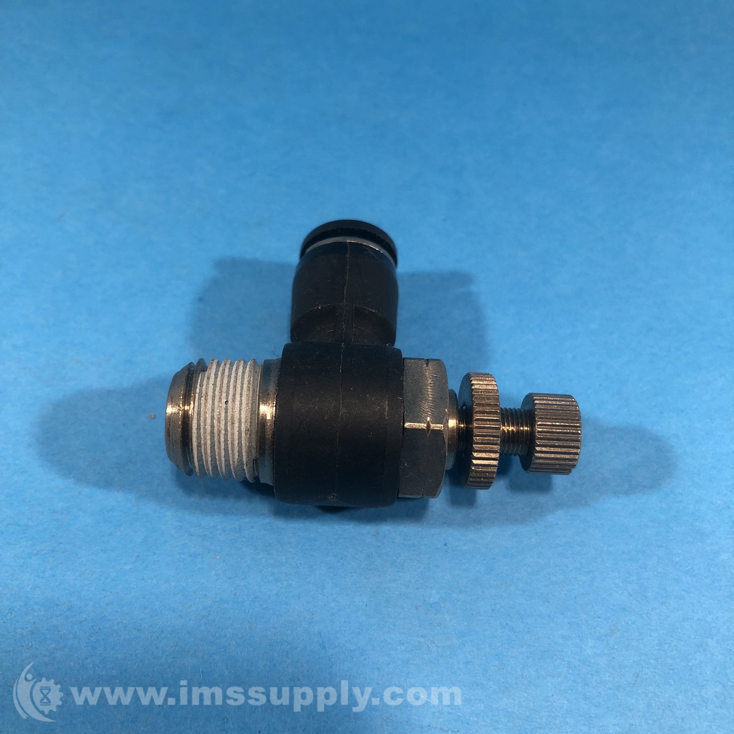 Cdc Pneumatics 90 Degree Flow Control Pneumatic Fitting - IMS Supply