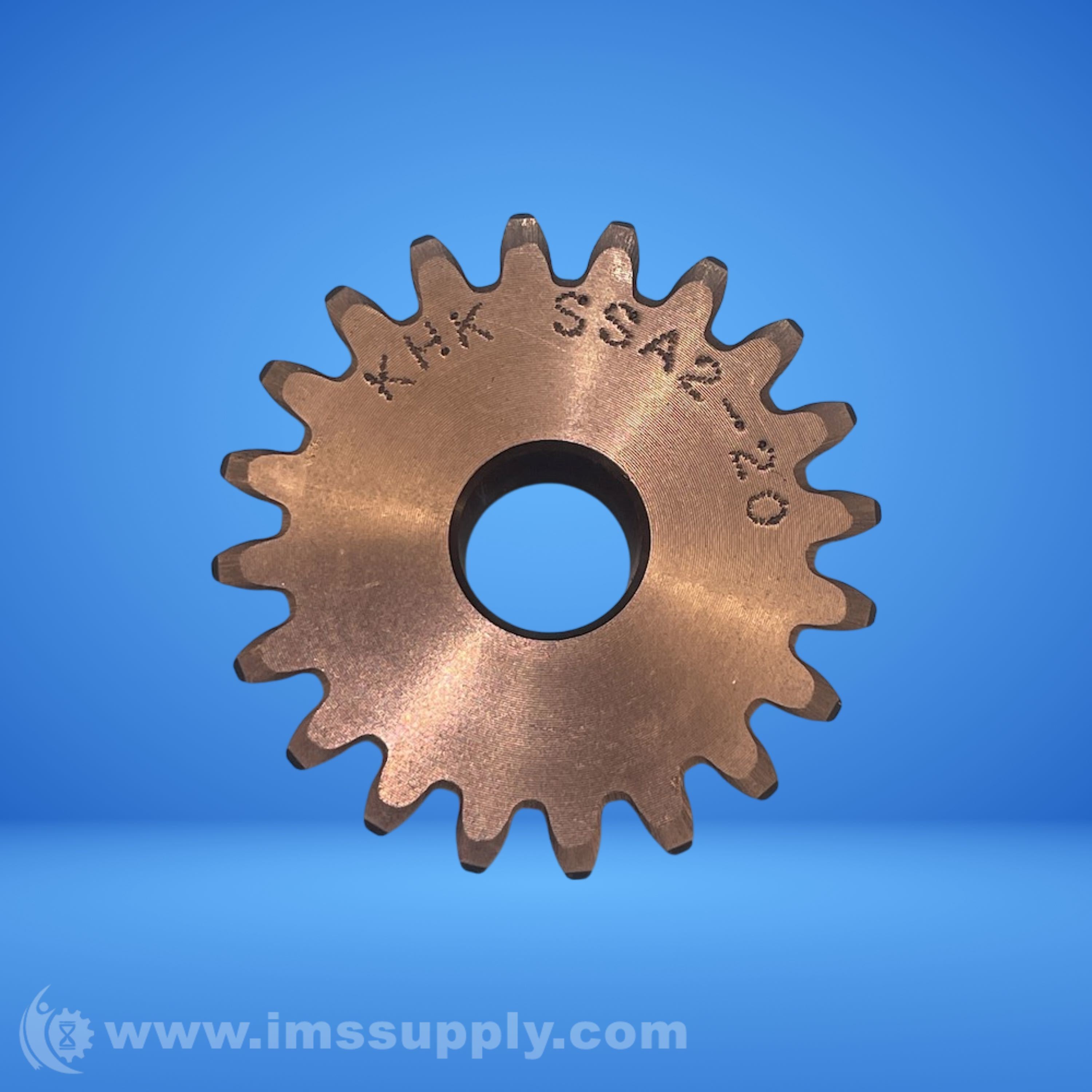 KHK Gears SSA2-20 Hubless Steel Spur Gear - IMS Supply