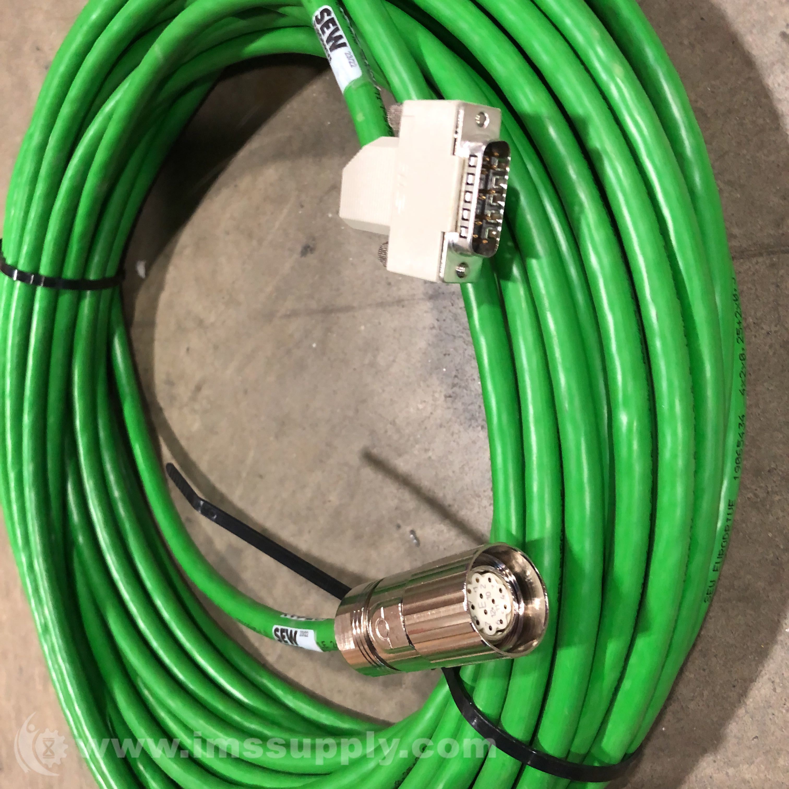 Sew Eurodrive 13324535.14 25M Green Encoder Cable - IMS Supply
