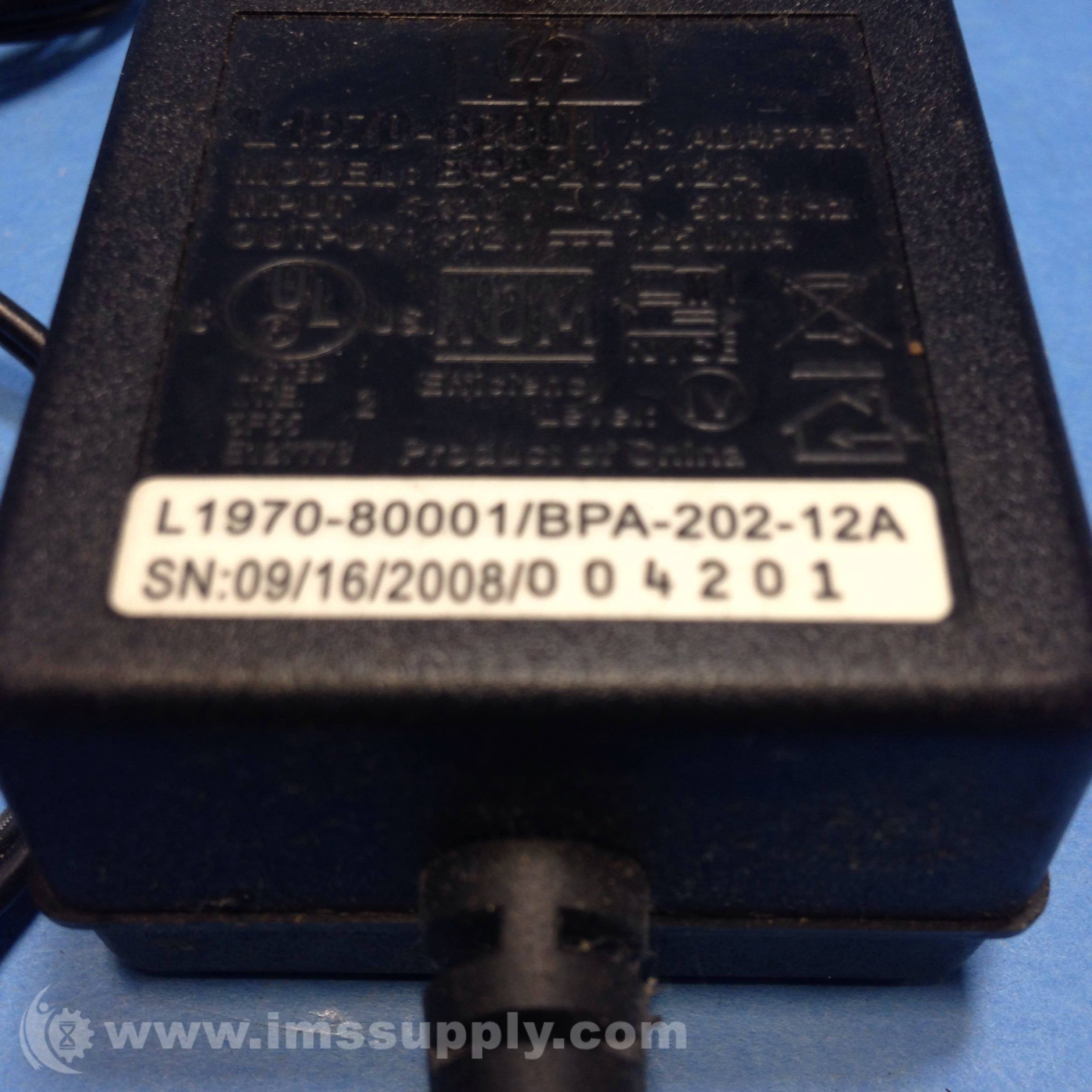 hp BPA-202-12A Power Adapter for a Scanjet Scanner OEM - IMS Supply