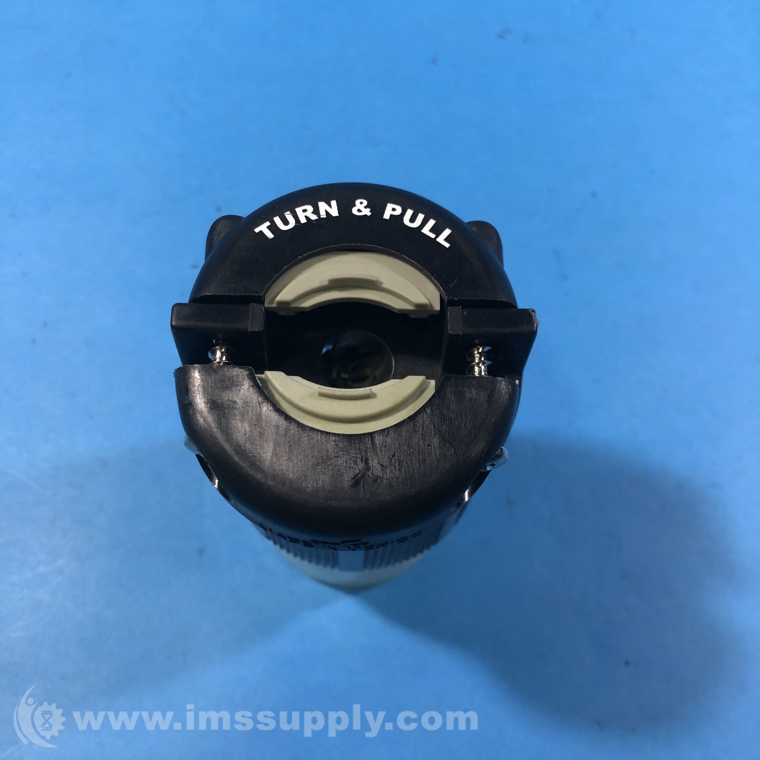 Cooper L16-30 Locking Power Plug, Turn and Pull - IMS Supply