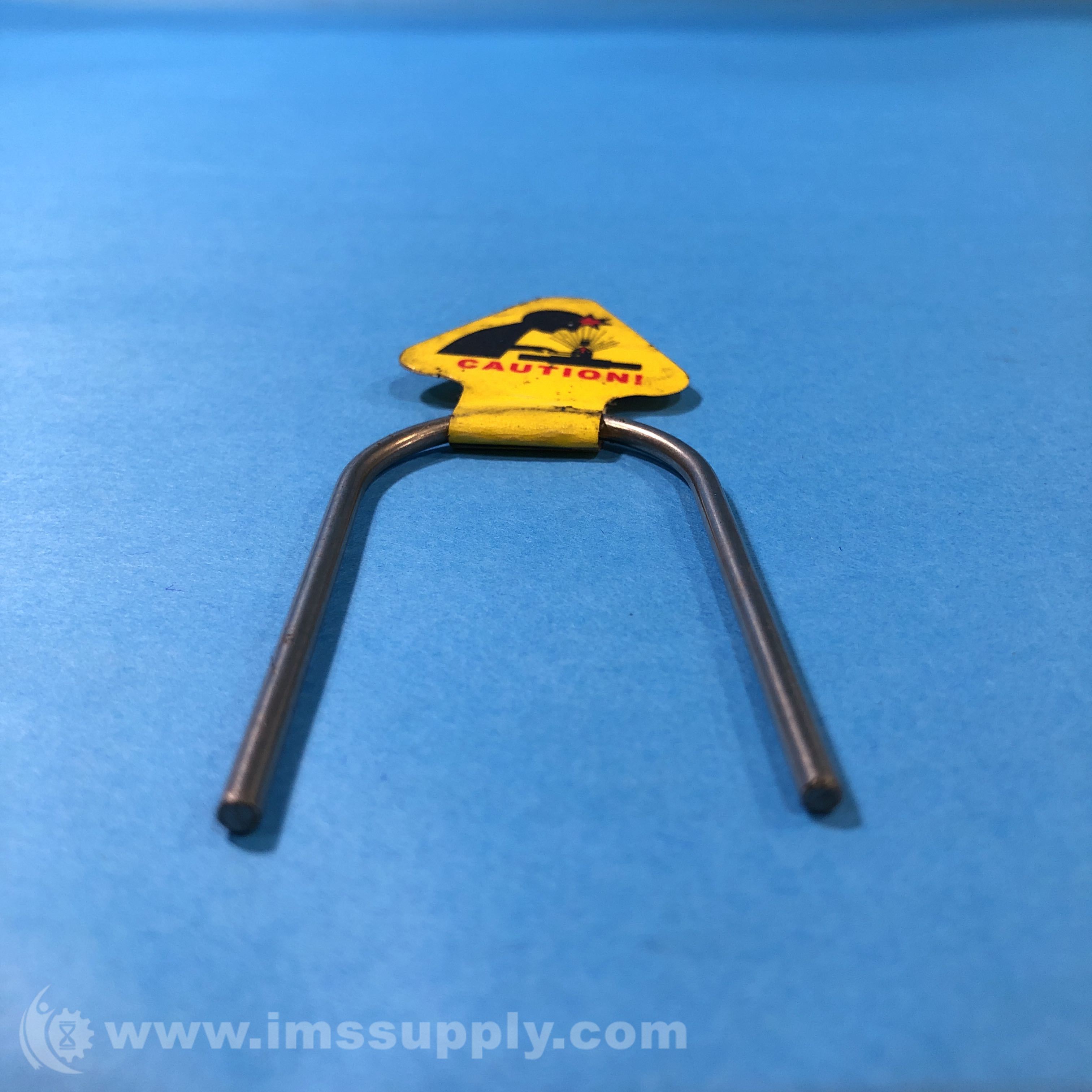 U Rod w/ Caution Sign - IMS Supply