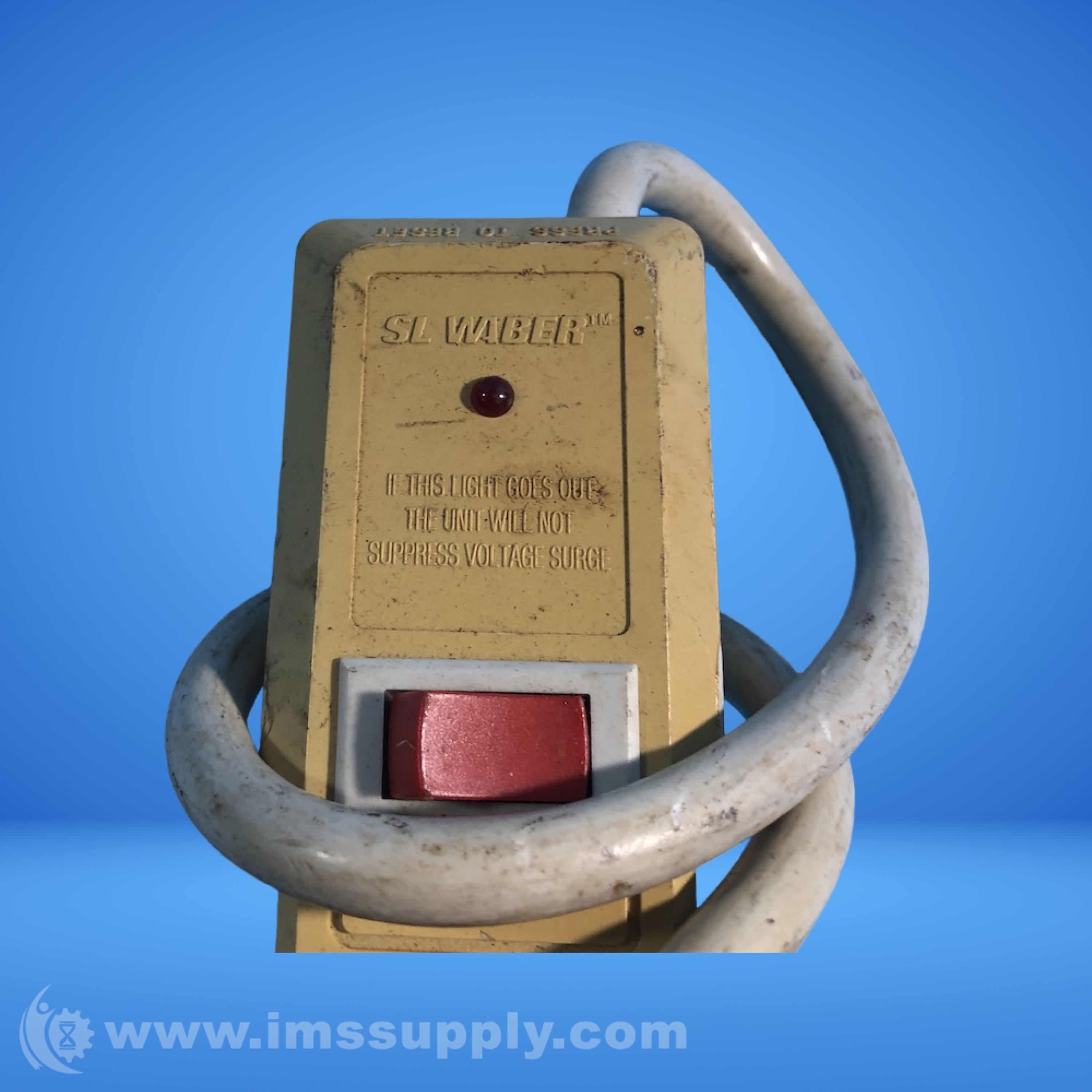 SL Waber Inc. PM6-DP Temporary Power Tap Power Strip, 6 Outlet - IMS Supply