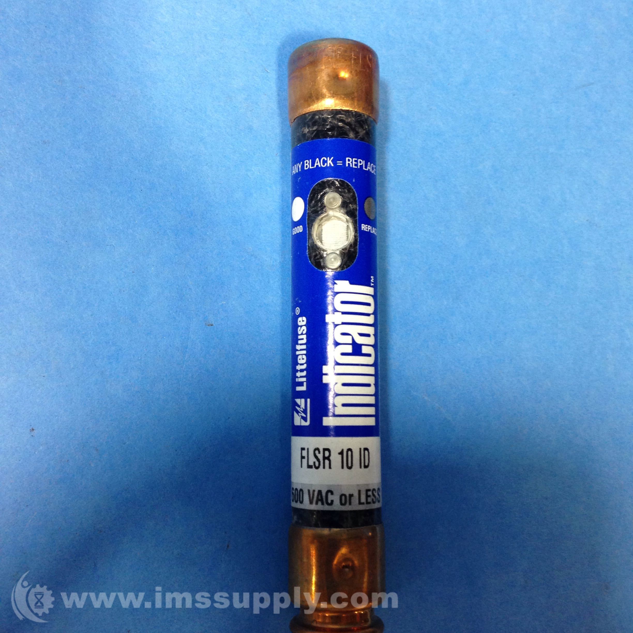 Littelfuse FLSR-10-ID Dual Element Time Delay Fuse, 10 Amp - IMS Supply
