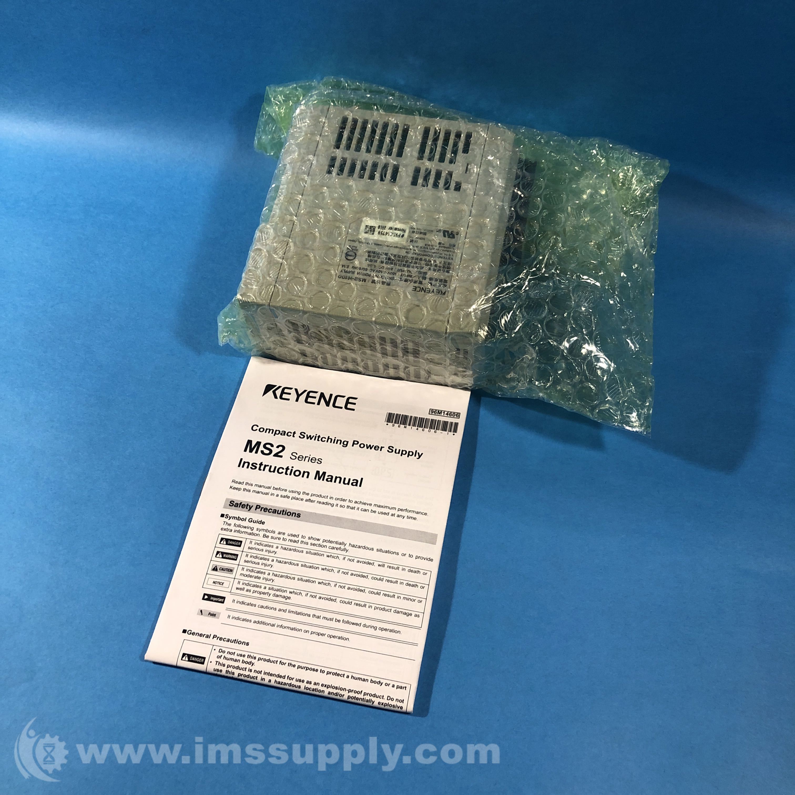 Keyence MS2-H100 Compact Switching Power Supply - IMS Supply