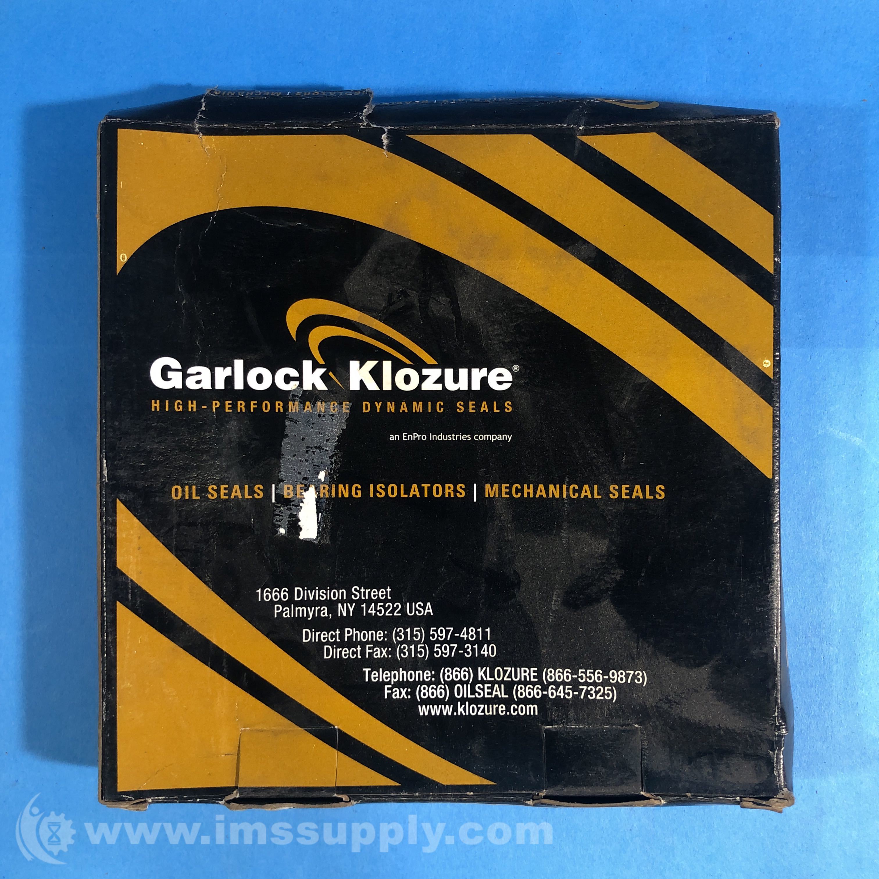 Garlock 21086-2837 Model 53 Oil Seal, 53X2837 Mill - IMS Supply