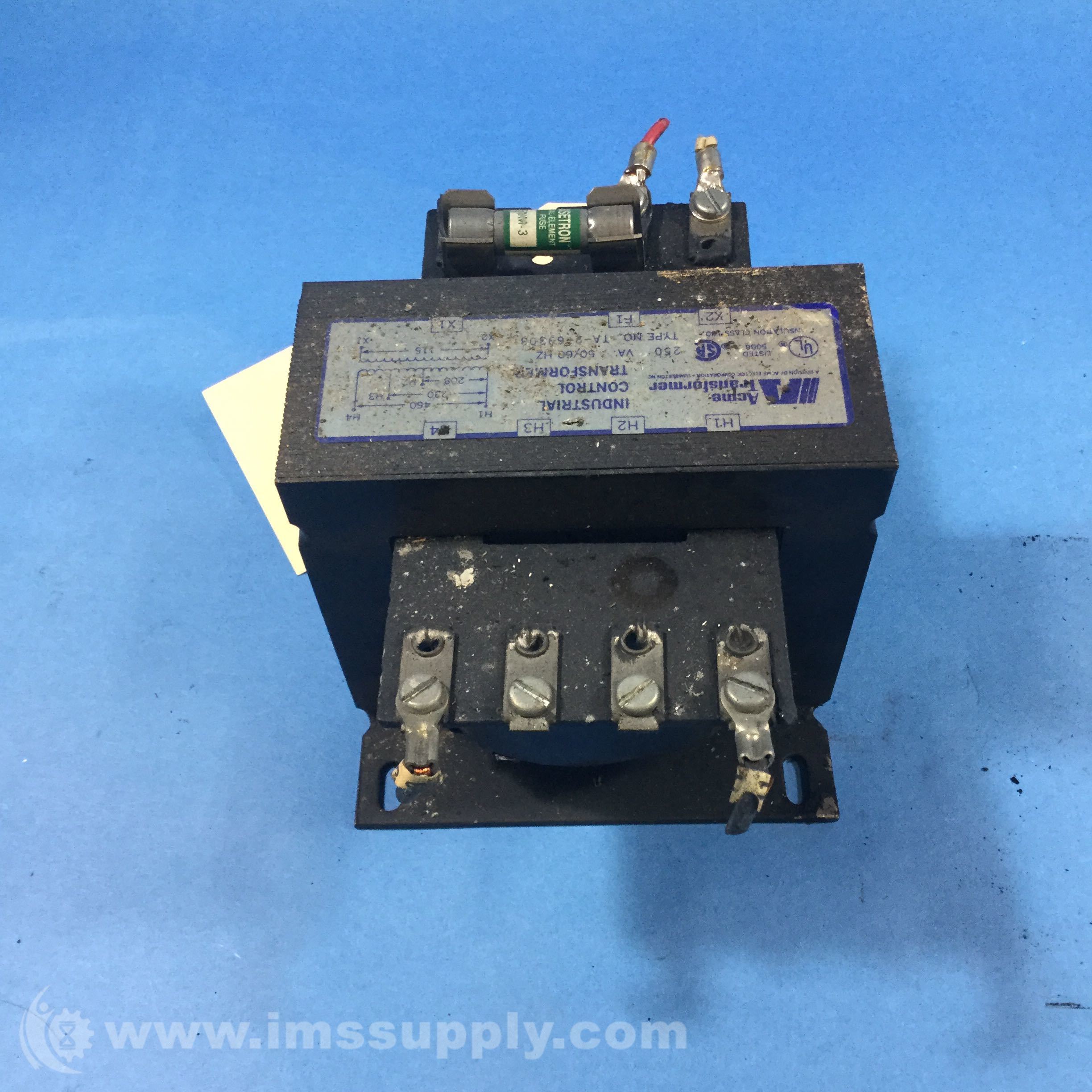 Acme Electric TA-2-69303 250VA 50/60HZ Transformer - IMS Supply