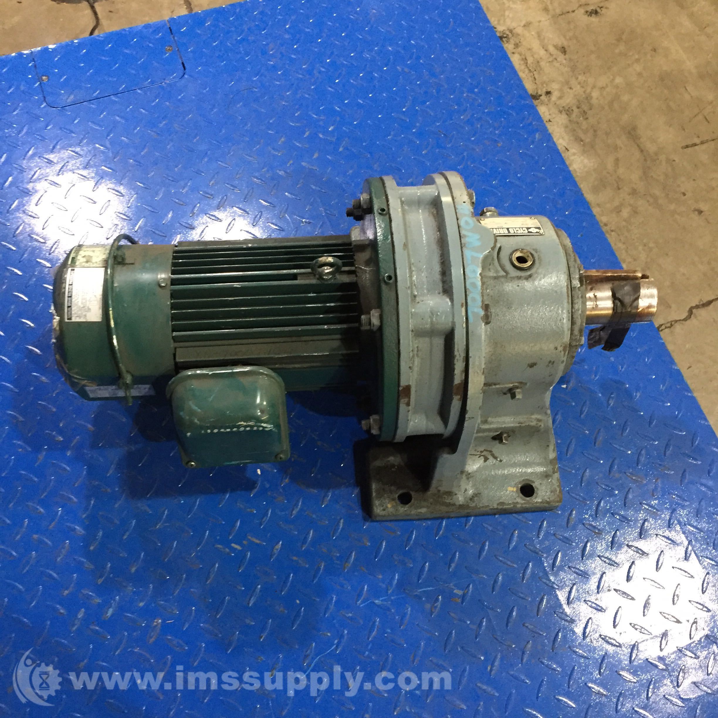Sumitomo HM2-216 Cyclo Drive 3PH Induction Motor with Brake - IMS Supply