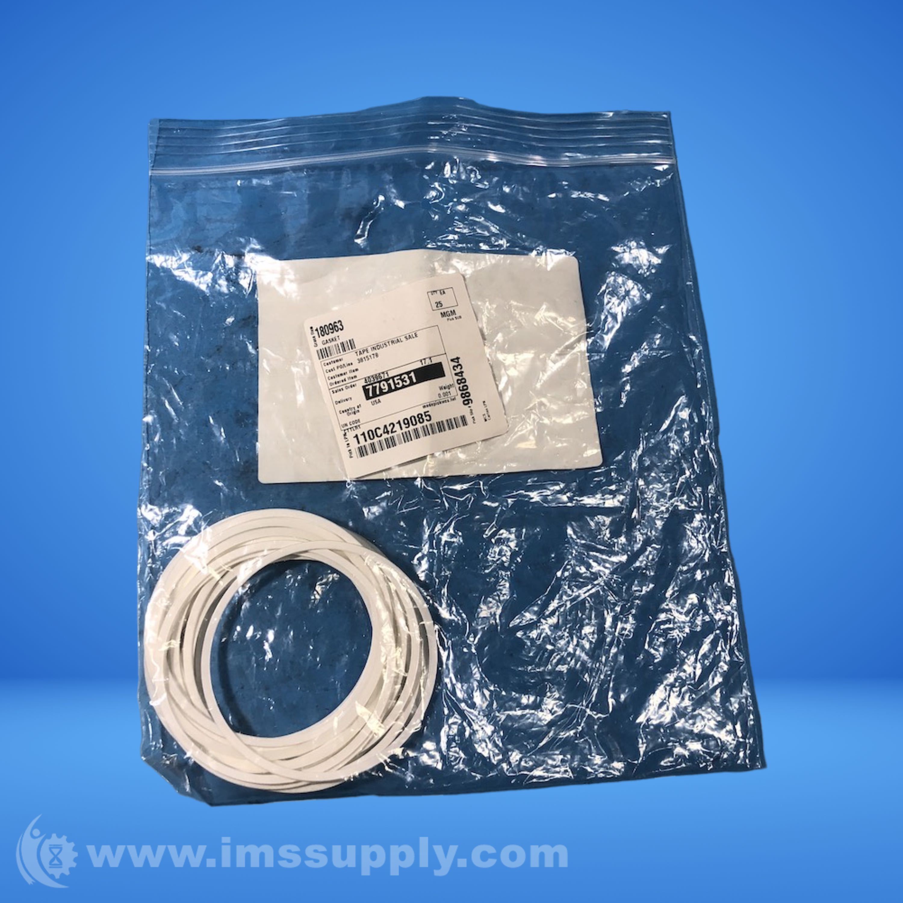 Graco 180963 Bag of 25 Nylon Gasket Seals - IMS Supply