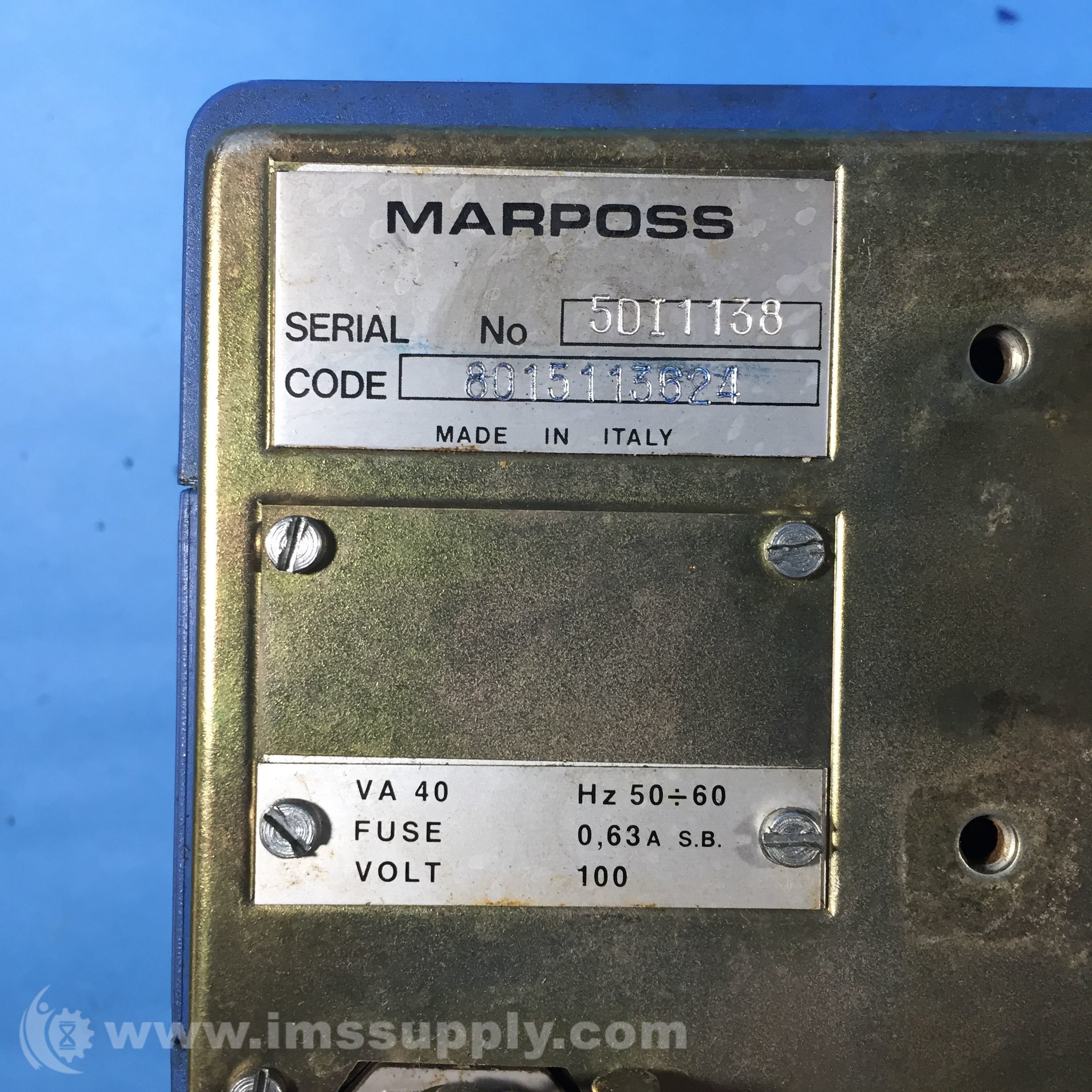 Marposs 8015113624 E9 Grinding Measurement Control - IMS Supply