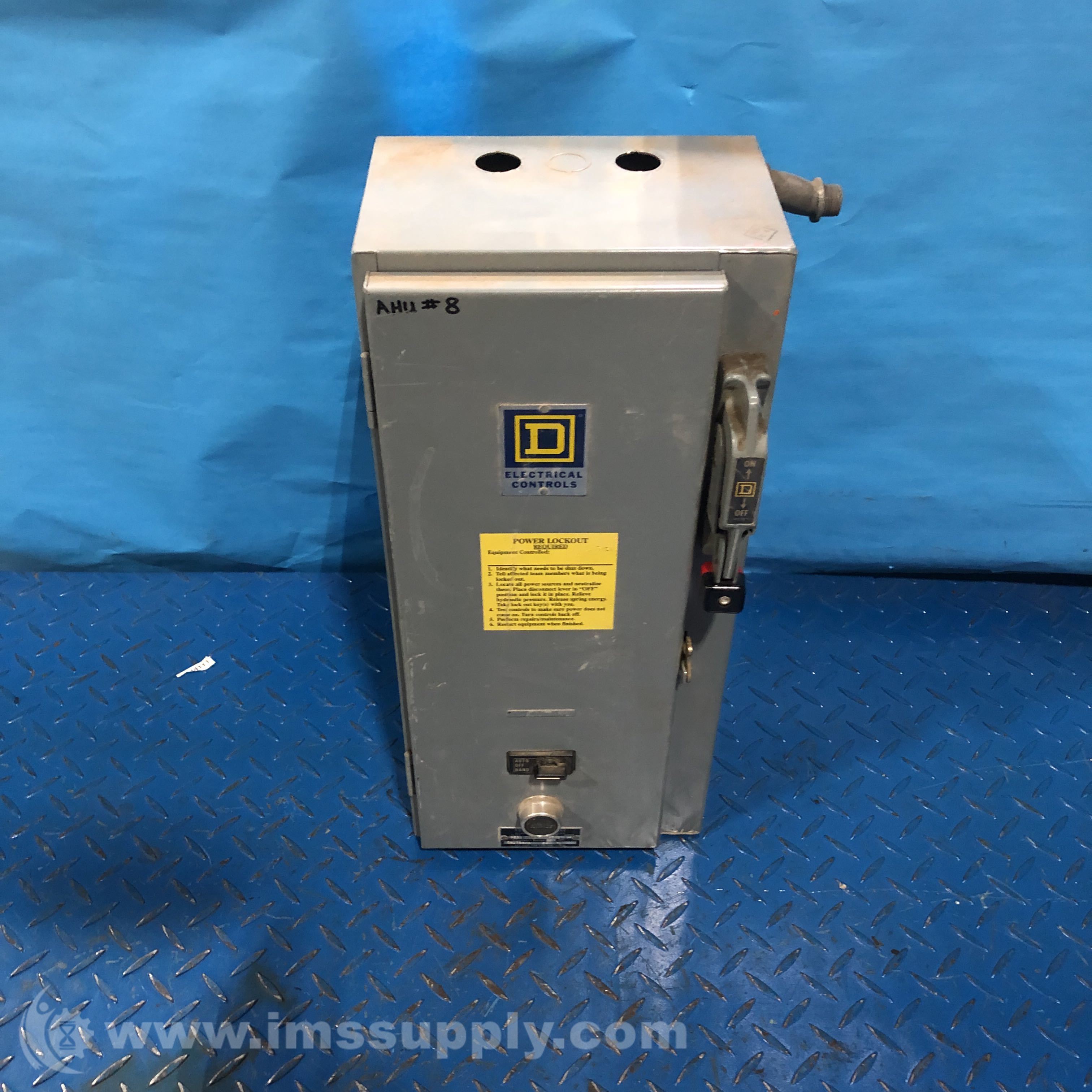 Square D SBG-13 CFTX1 Reversing Combination Starter Series A - IMS Supply