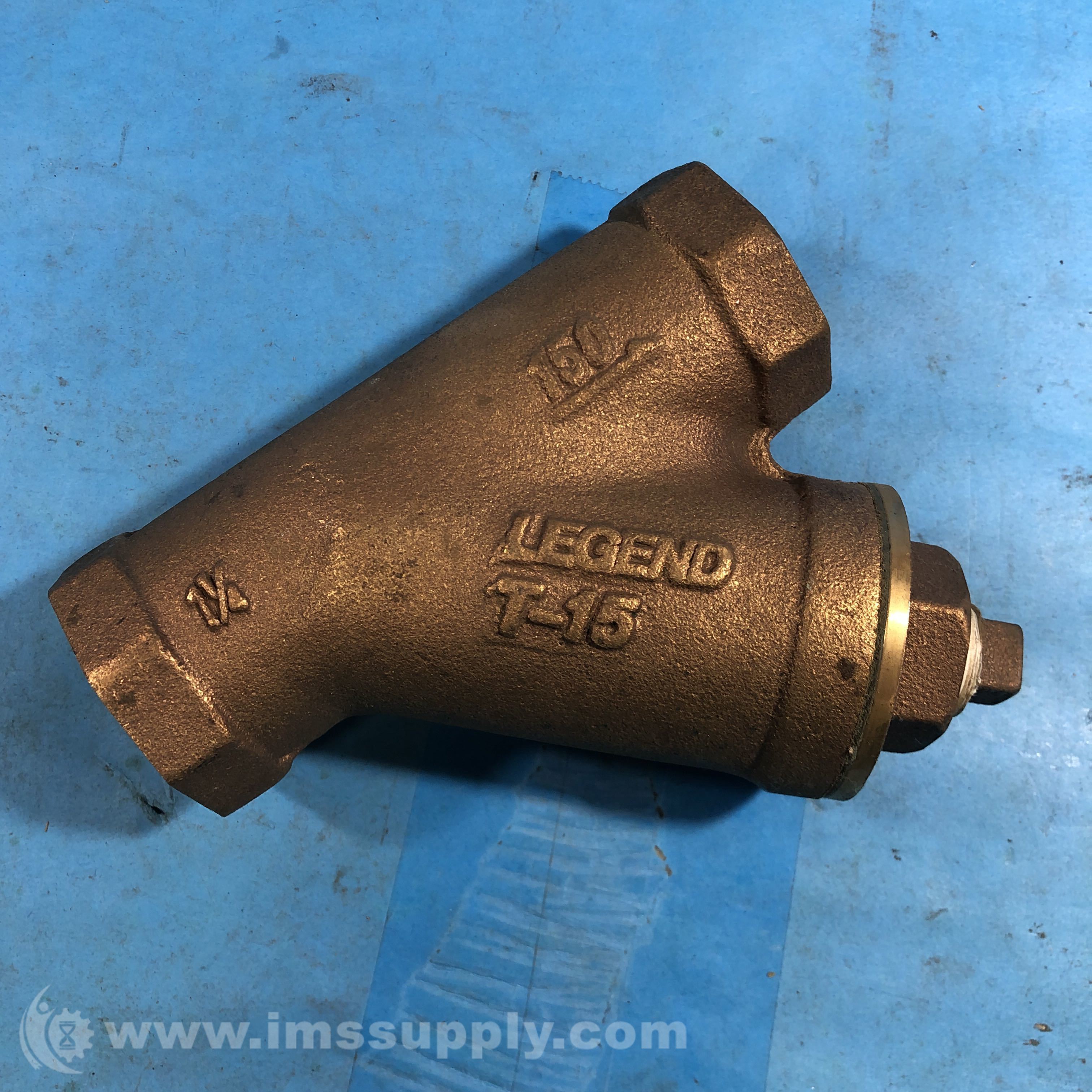 Legend Valve T-15 Bronze Y-Strainer - IMS Supply